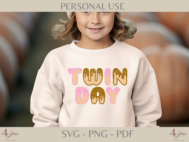 Twin Day SVG Design, Twin Day Shirts SVG File, Twinning, School Twin ...