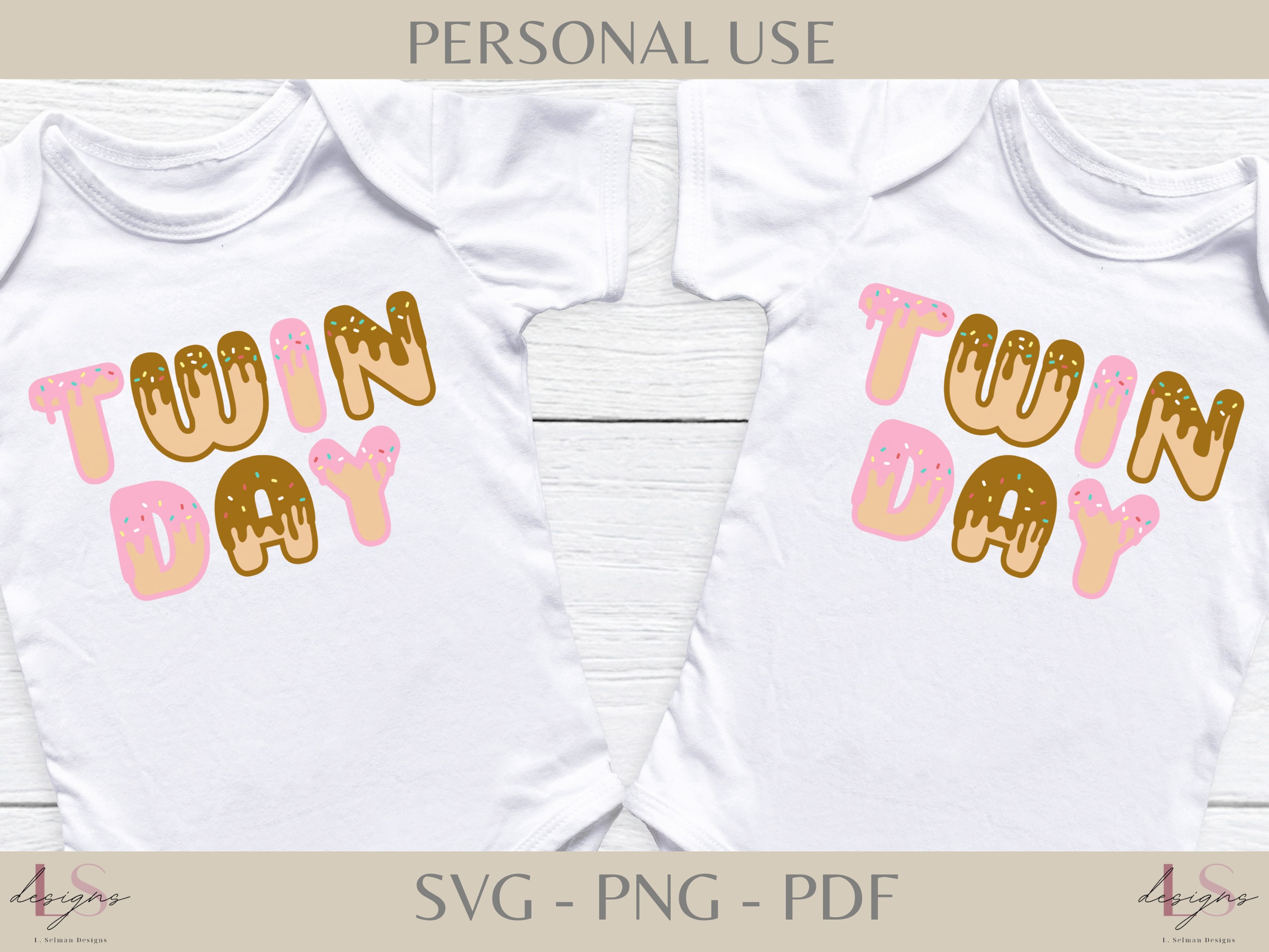 Twin Day SVG Design, Twin Day Shirts SVG File, Twinning, School Twin ...