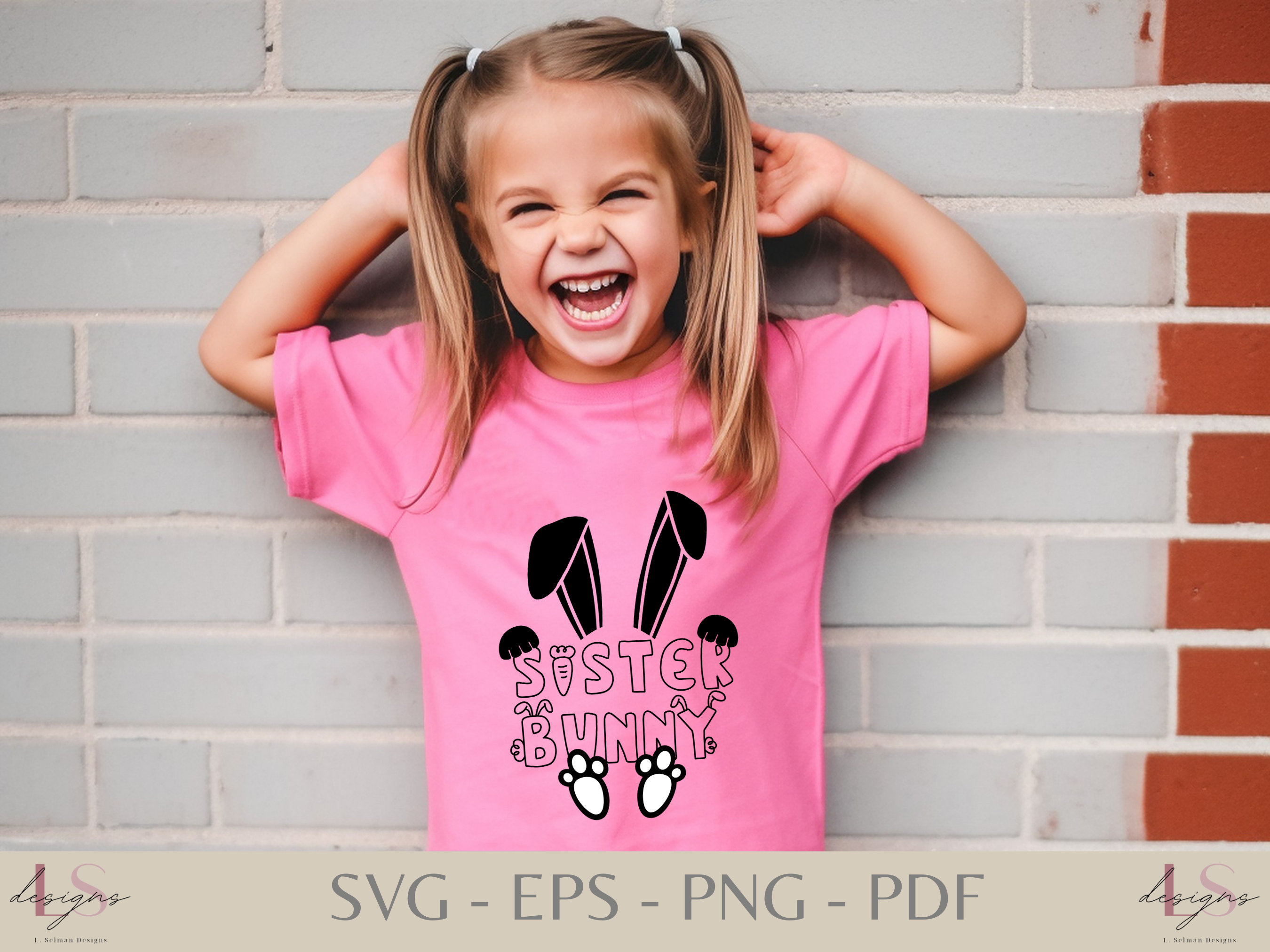Easter Family Matching SVG, Easter Bunny PNG, Twinning on Easter ...