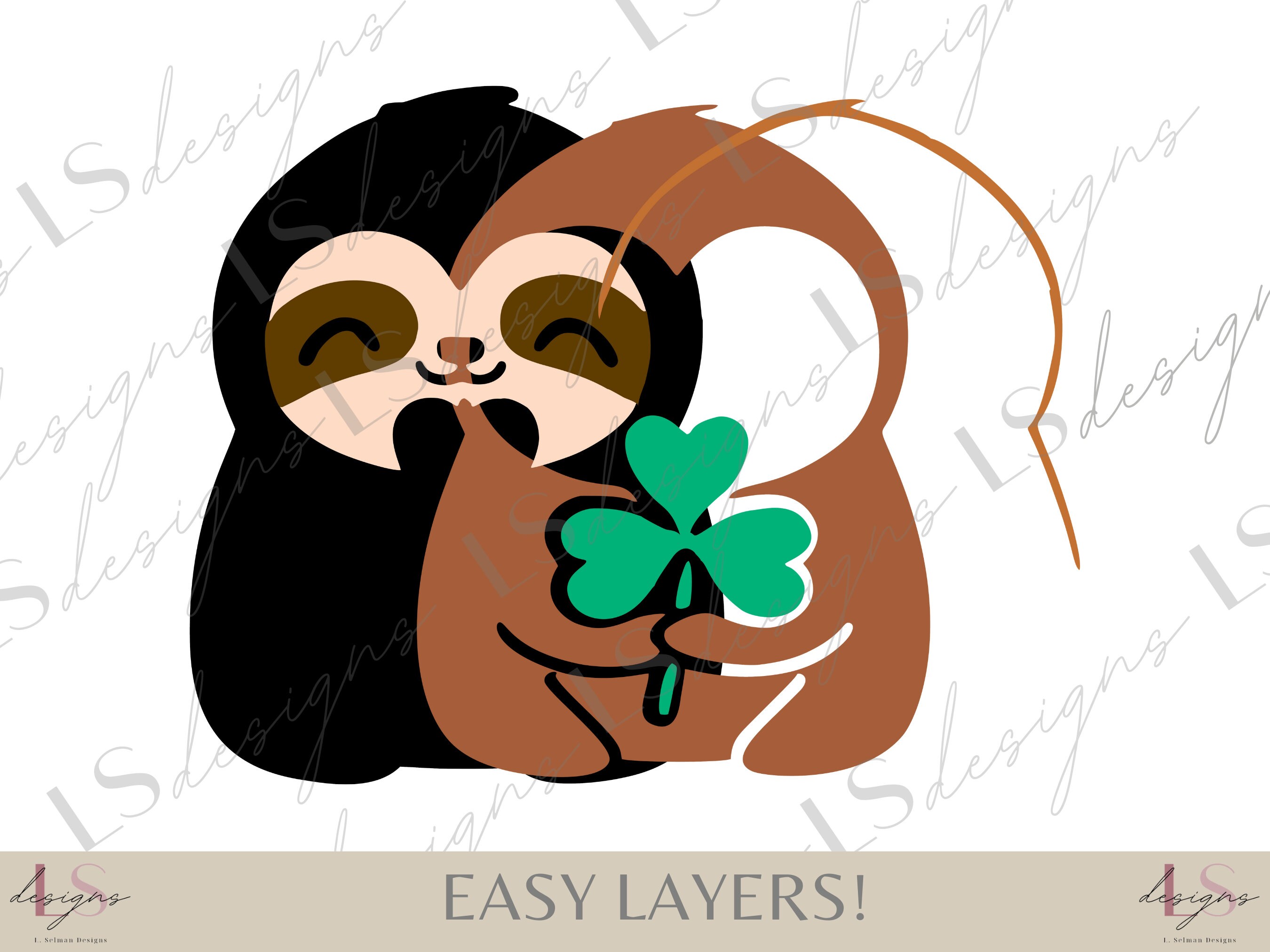 St Patrick's Day Kawaii Animal SVG Bundle, Saint Patrick Kawaii ...