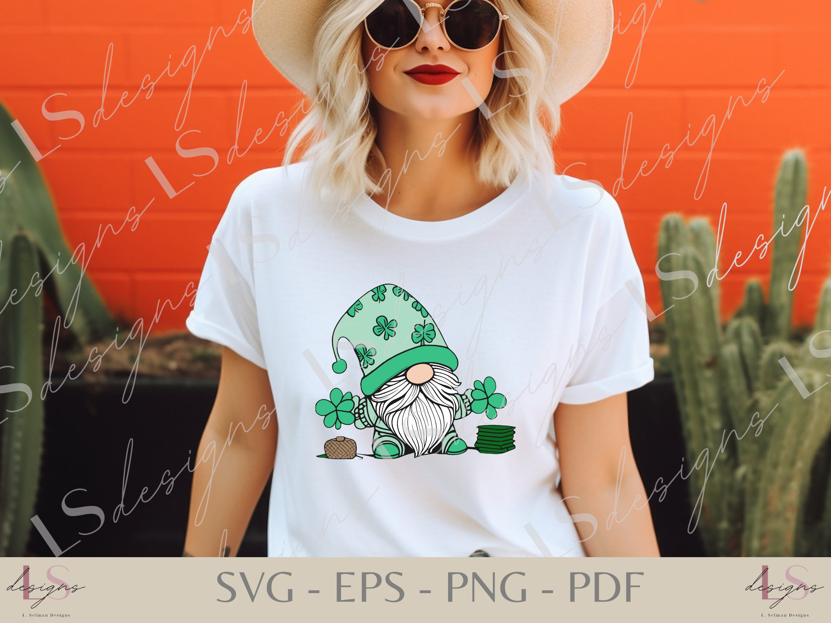St Patrick's Day Gnome SVG Bundle, Saint Patrick Gnome Cuttable Design ...