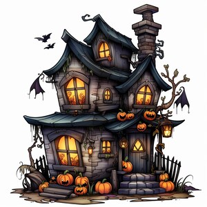 Halloween Clipart Digital Stamps, Fall Clip Art, Halloween Elements - Etsy