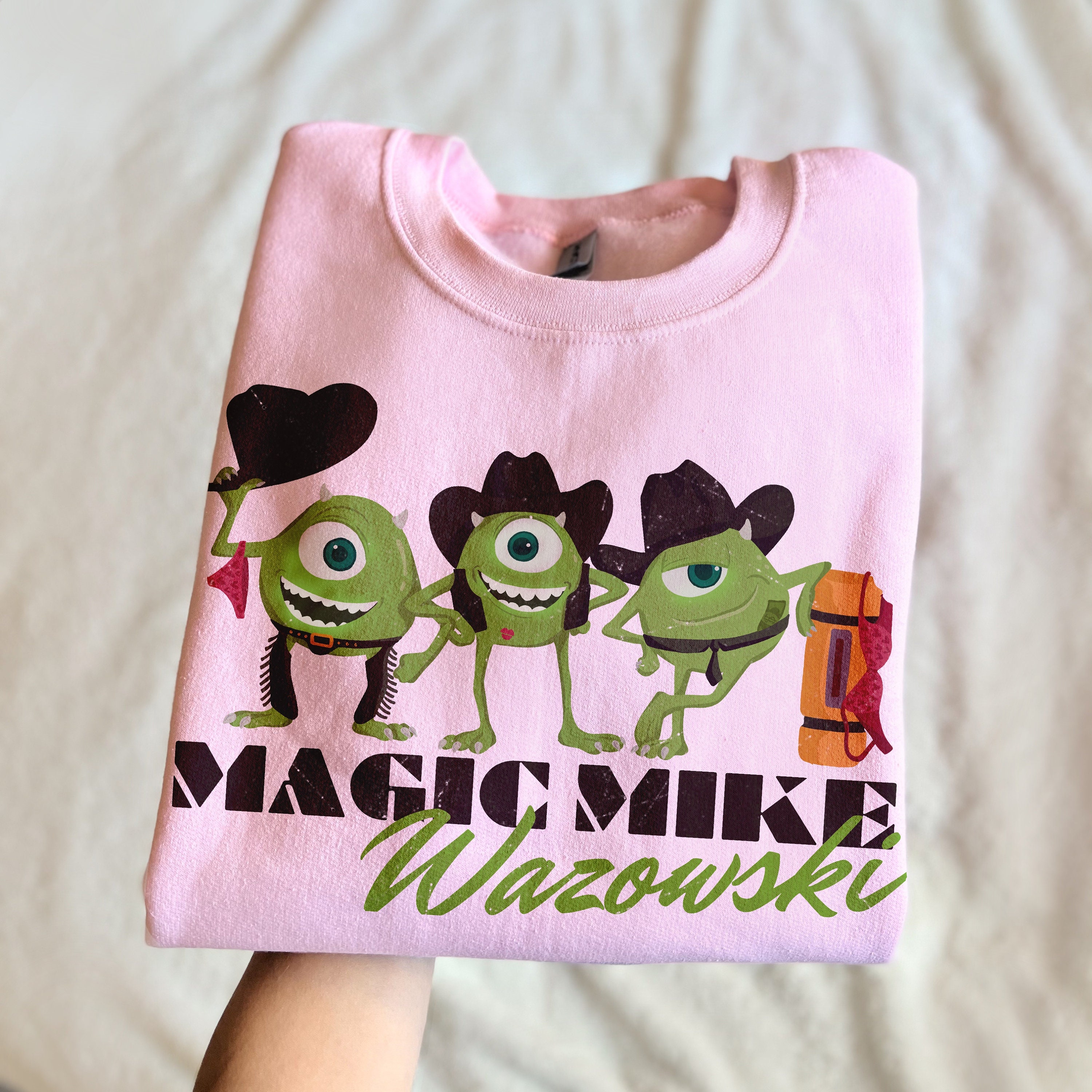 Magic Mike Wazowski Crewneck Monsters Inc Sweatshirt Funny Disney Trip ...