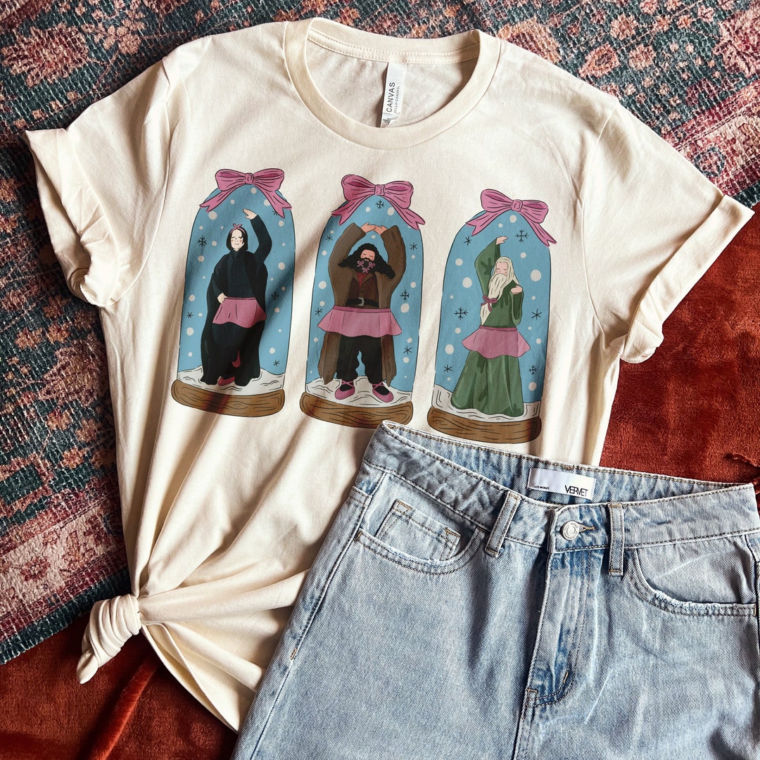 Ballerina Hagrid, Dumbledore and Snape Shirt - Handmade Universal ...