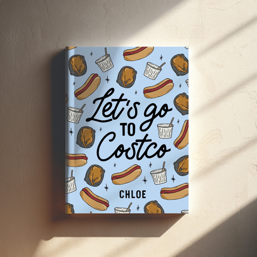 Custom Costco Notebook - Costco Gift, Costco Lover, Custom Notebook ...