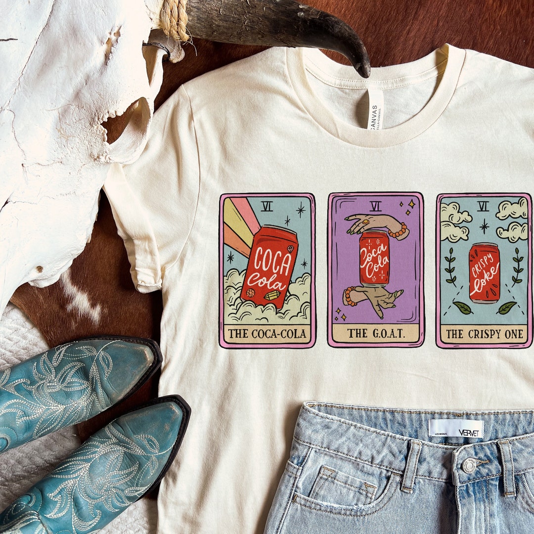 Coca-cola Tarot Tee Crispy Coke Girly Diet Coke Mama Coke Gift - Etsy