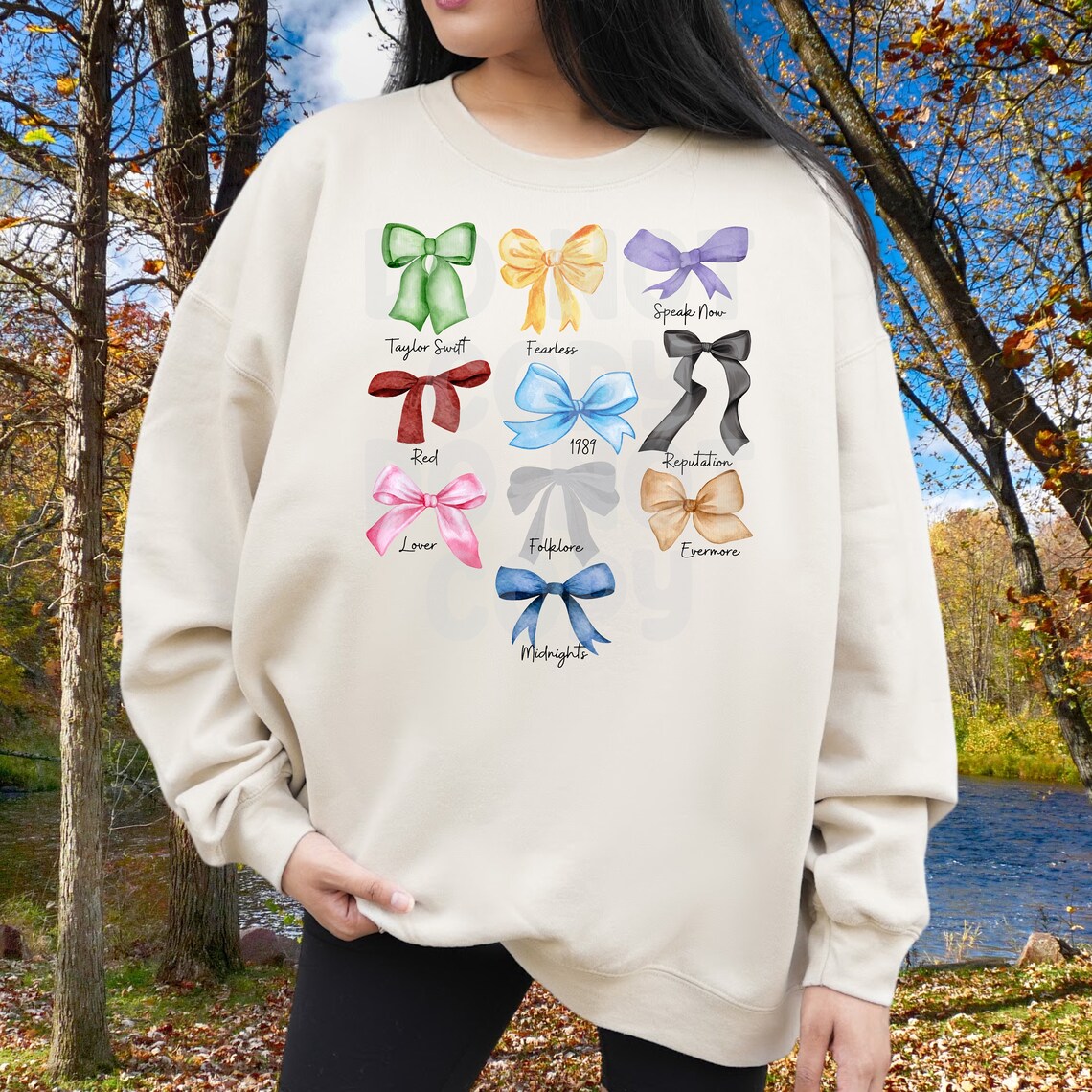 Eras Tour Png, Coquette Bow Png, Coqeutte Bow Rainbow PNG, Albums Png ...