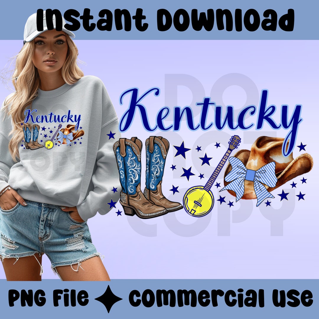 Kentucky PNG Coquette Aesthetic Png Preppy Kentucky Sublimation Design ...