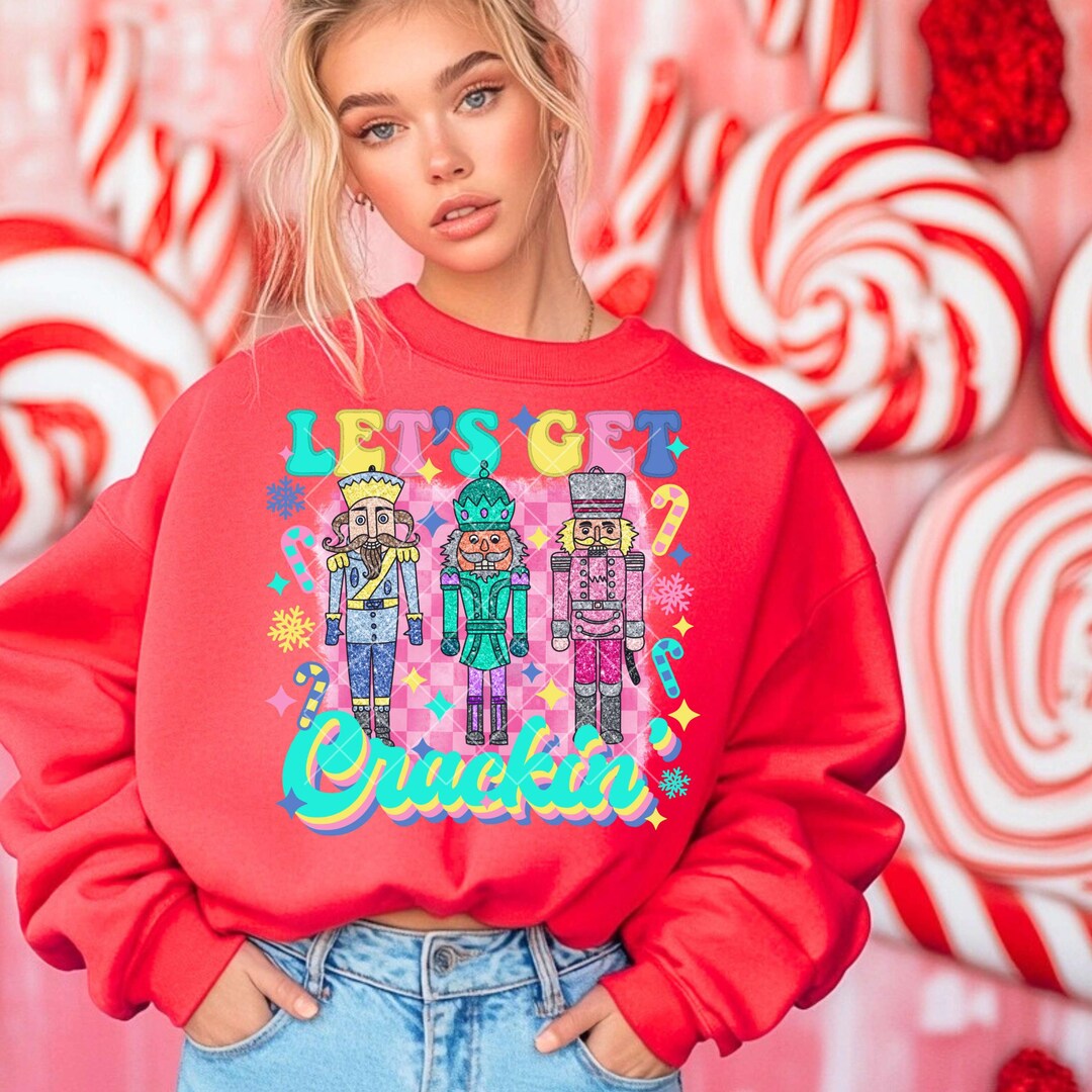 Lets Get Crackin, Lets Get Crackin PNG, Nutcracker PNG, Glitter ...