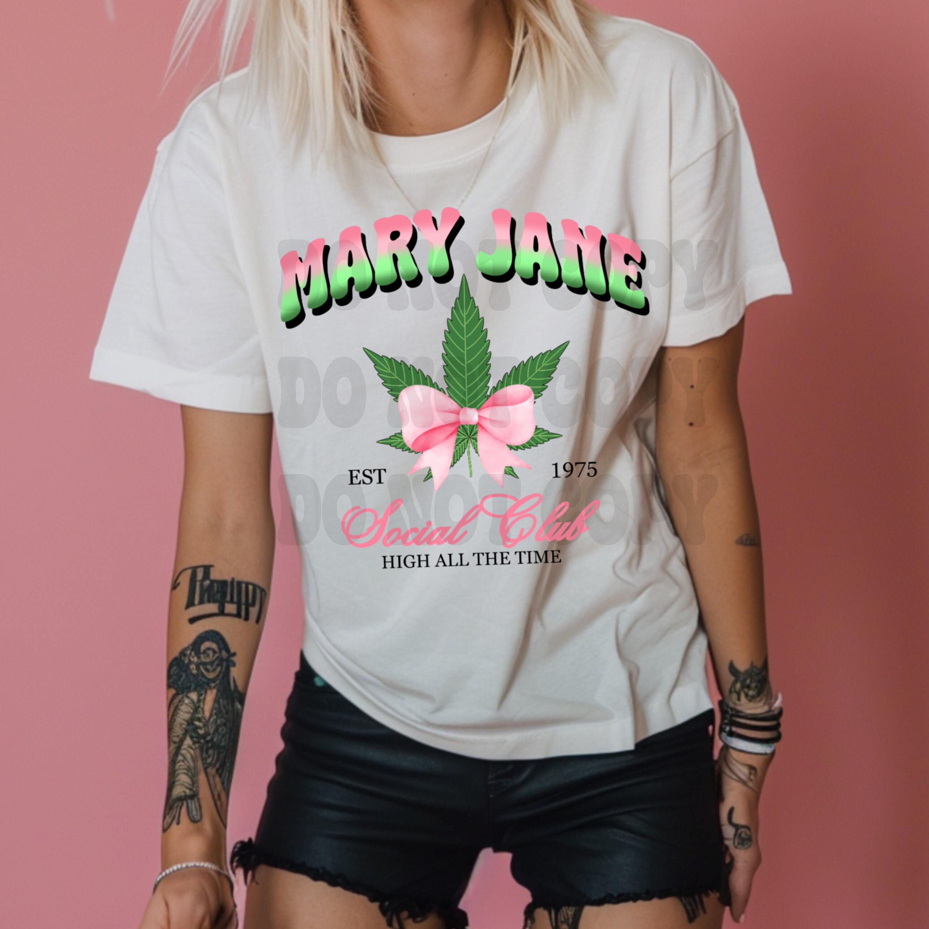 Mary Jane Png, Weed Png, Mary Jane Social Club Png, Mary Jane Coquette Png - Etsy