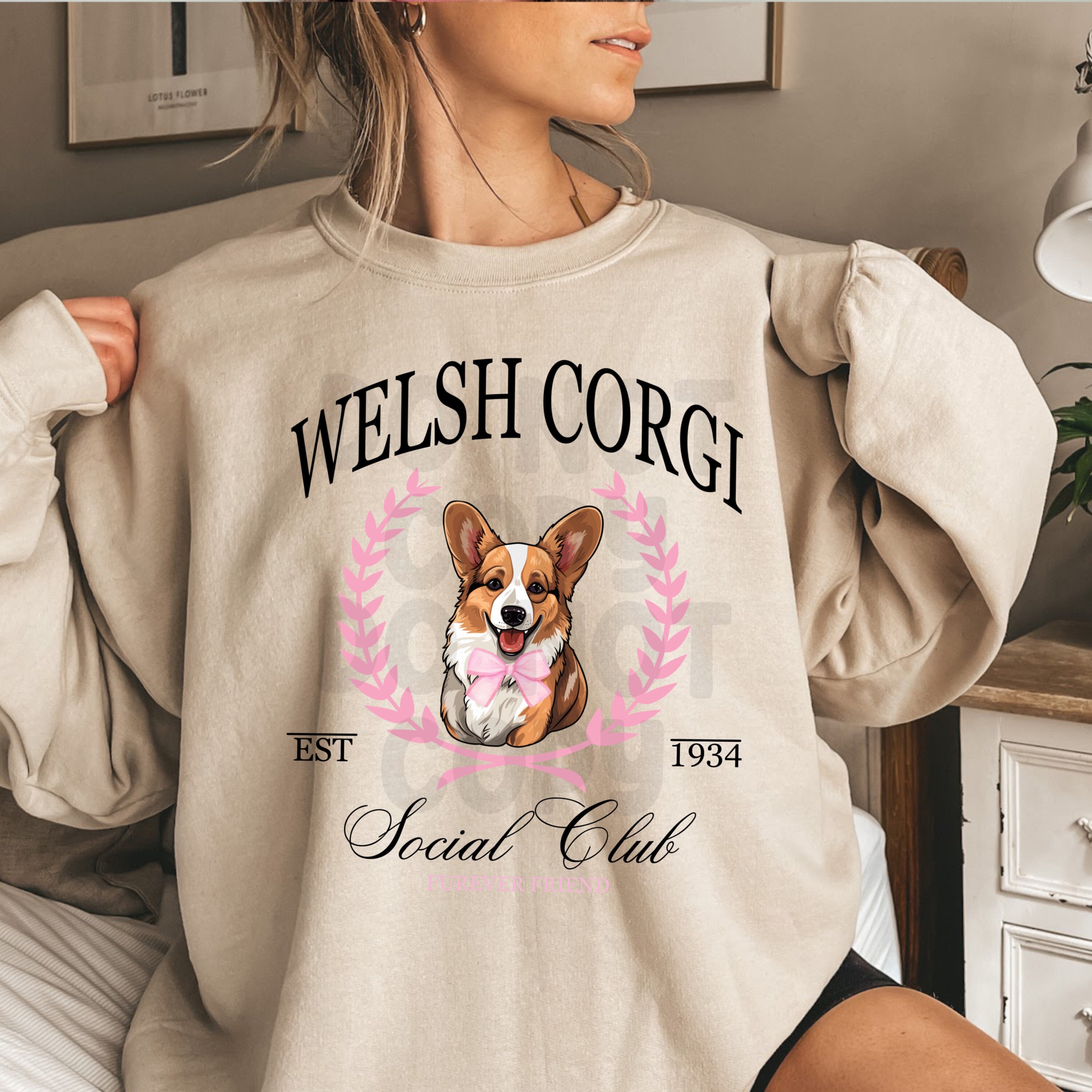 Corgi Png, Corgi Social Club Png, Tri Color Corgi, Corgi Gift, Corgi ...