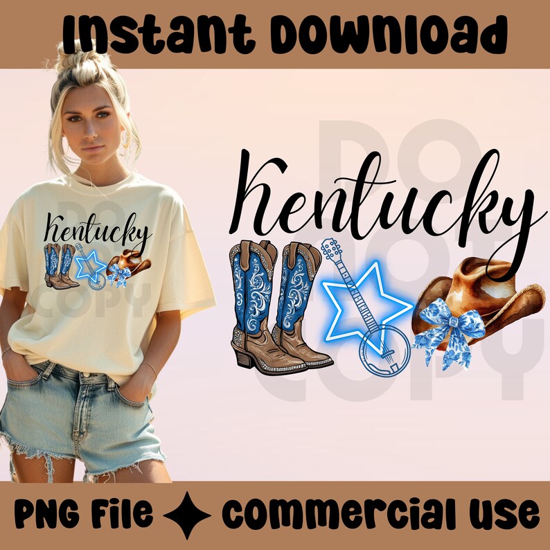 Kentucky PNG Coquette Aesthetic Png Preppy Kentucky Sublimation Design ...