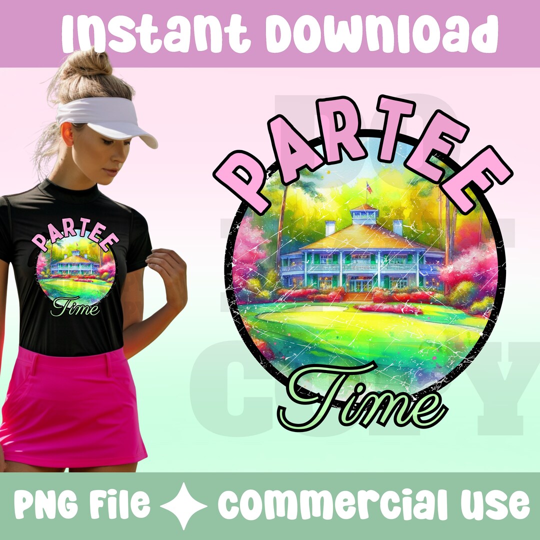 Golf Png, Partee Png, Partee Time Png, Masters Png, Coquette Golf Png ...