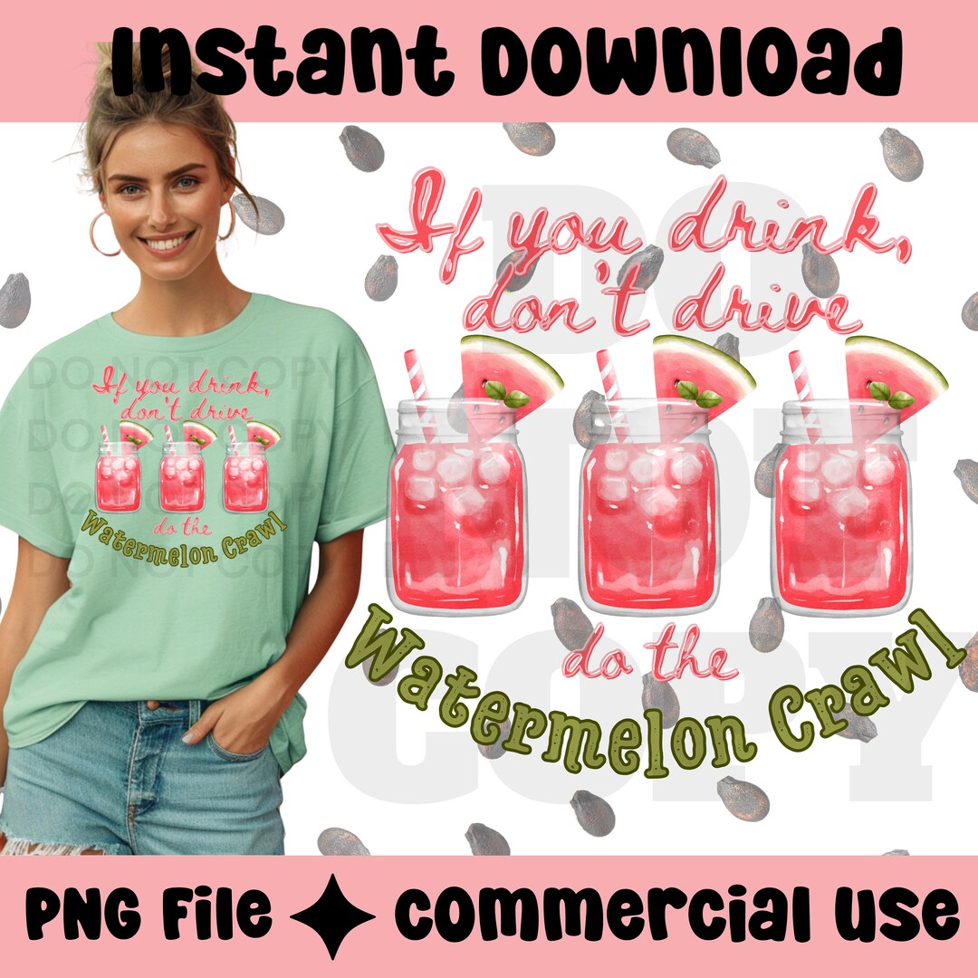 Watermelon, Watermelon PNG, Watermelon Festive, Digital Download ...