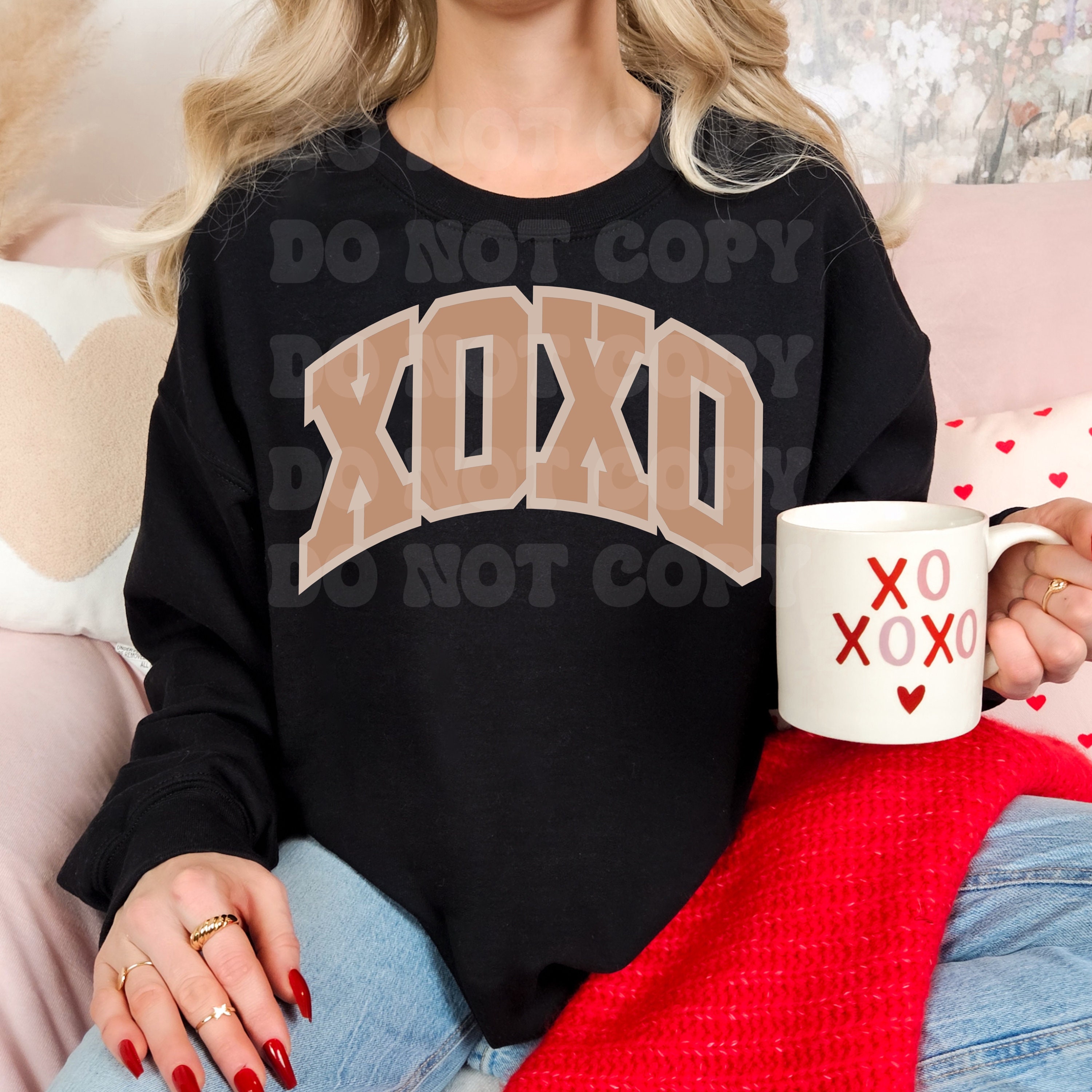 XOXO Bundle Png, Xoxo Varsity Svg Png, Xoxo Varsity Curved Svg, Love Varsity Letters Svg, XOXO ...