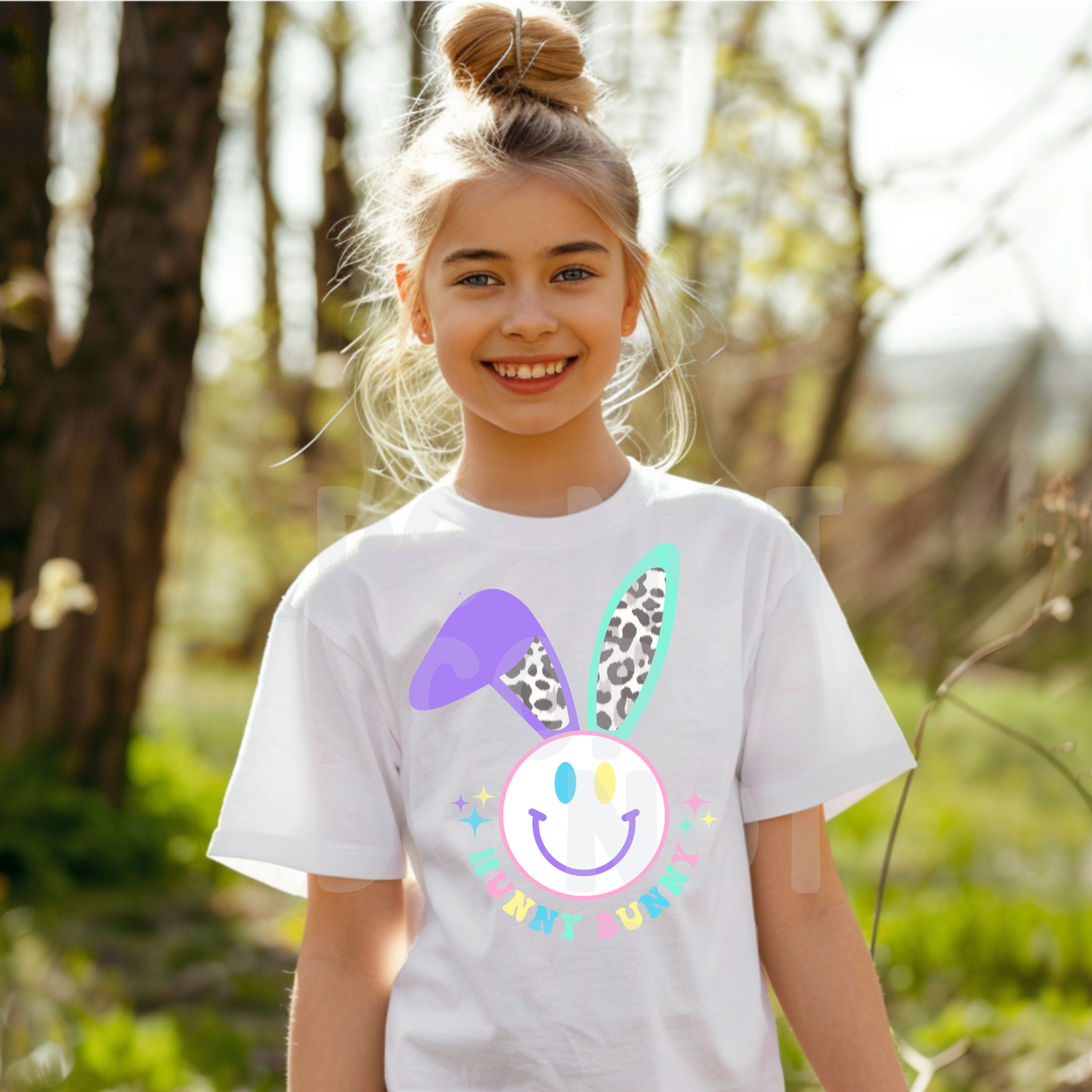 Easter Png, Hunny Bunny Png, Bunny Png, Pastel Leopard Png, Retro Png ...