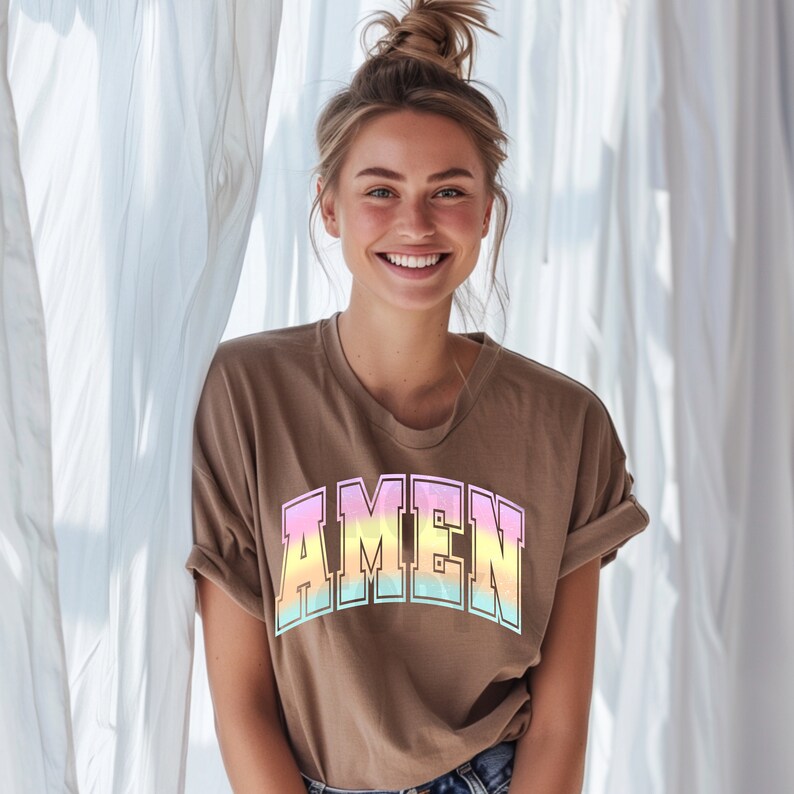 Amen Png, Christian Png, Amen Png, Pastel Leopard Png, Amen Varsity Png ...
