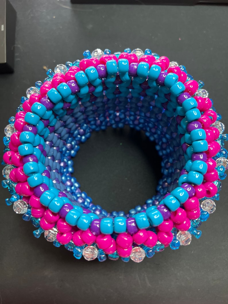 CUSTOM 3D Rotating Kandi Cuff - Etsy