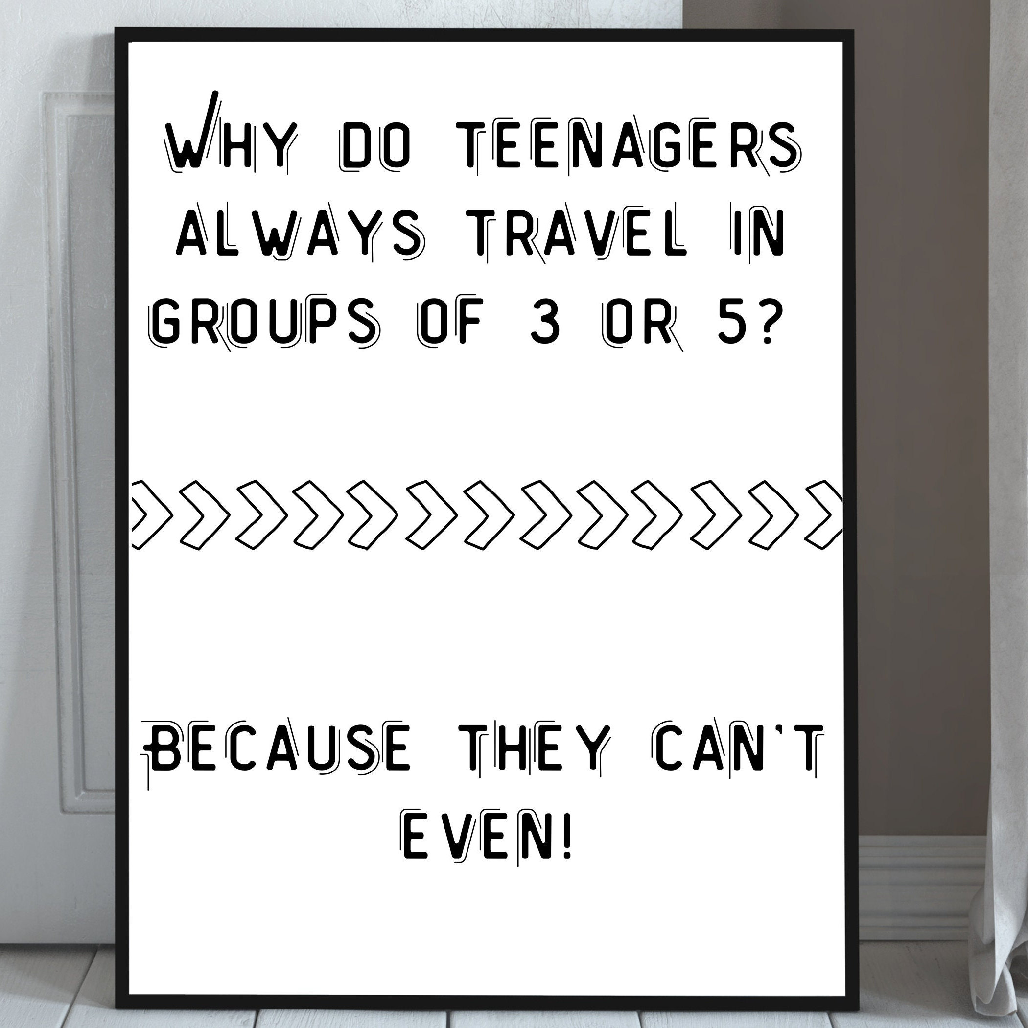 Funny Math Poster for the Classroom Digital Download Set of 6 ...