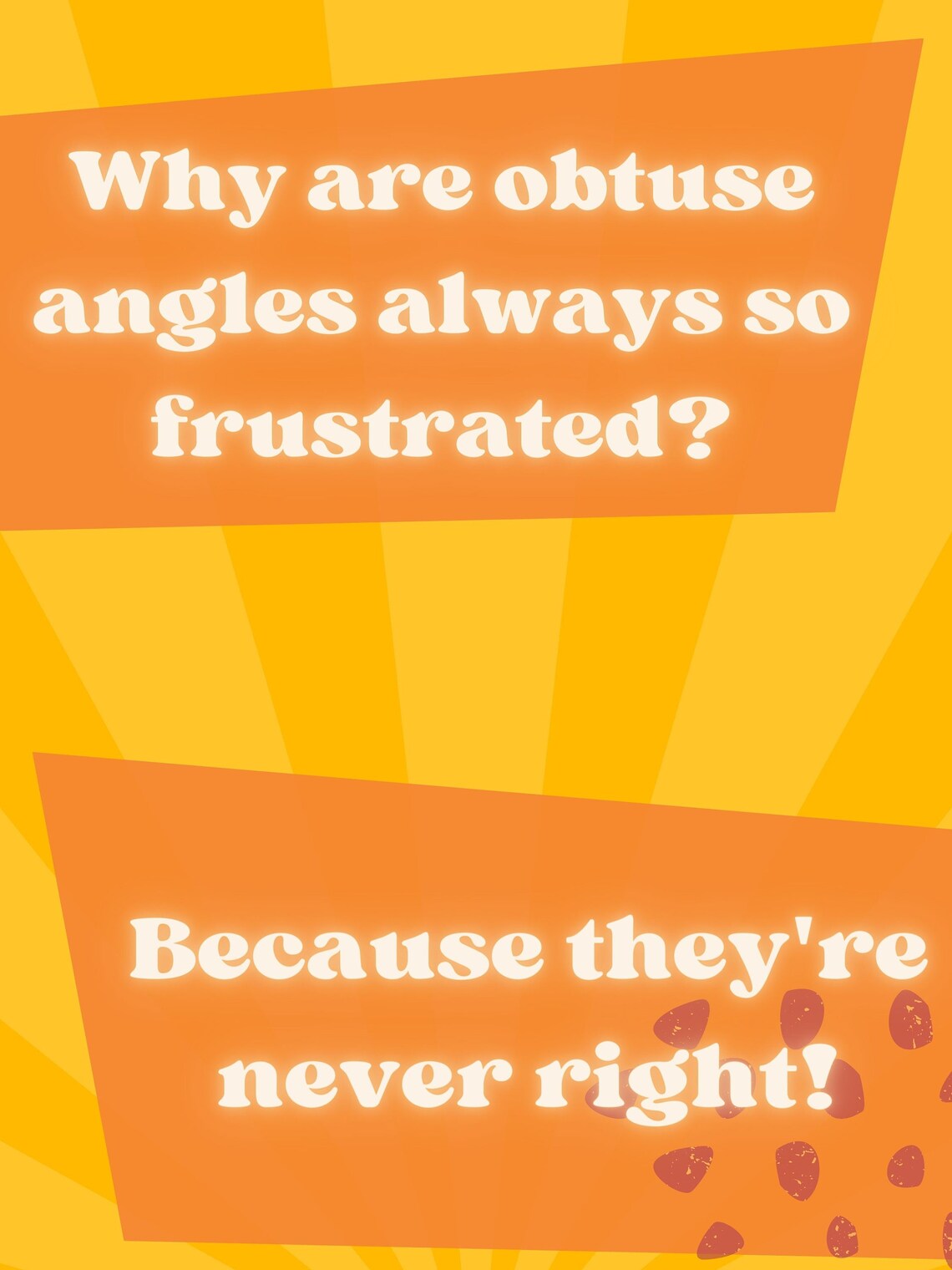 Funny Math Posters Digital Download Set of 4 Retro Vibe - Etsy