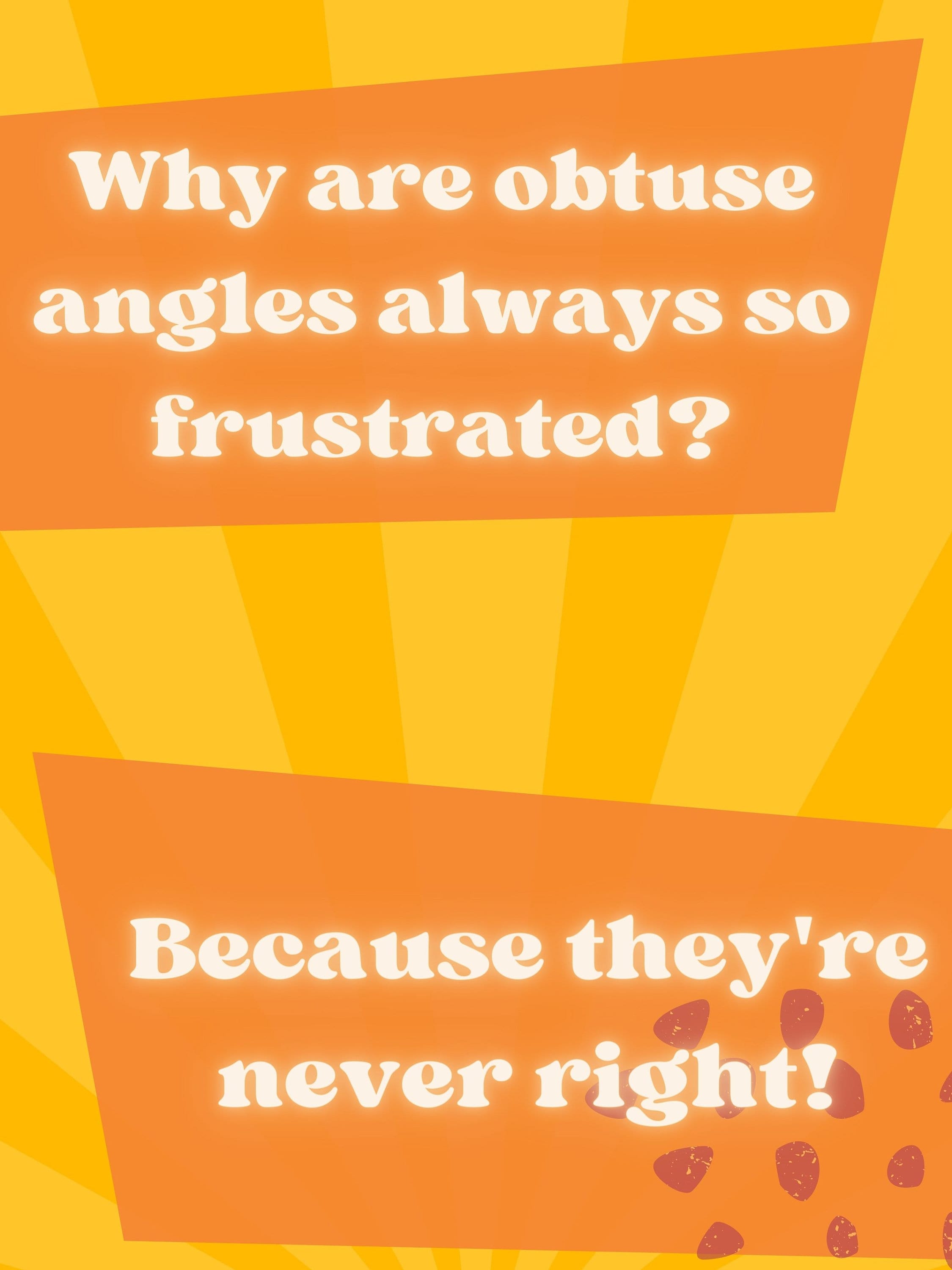 Funny Math Posters Digital Download Set of 4 Retro Vibe - Etsy