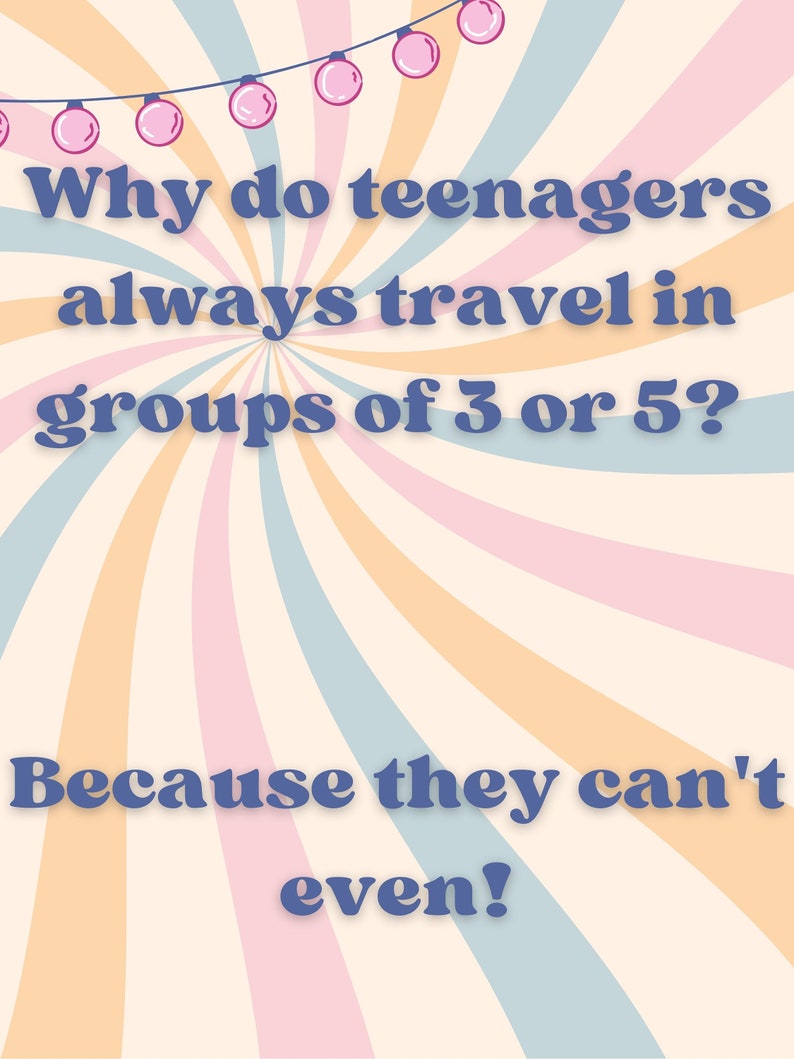 Funny Math Posters Digital Download Set of 4 Retro Vibe - Etsy