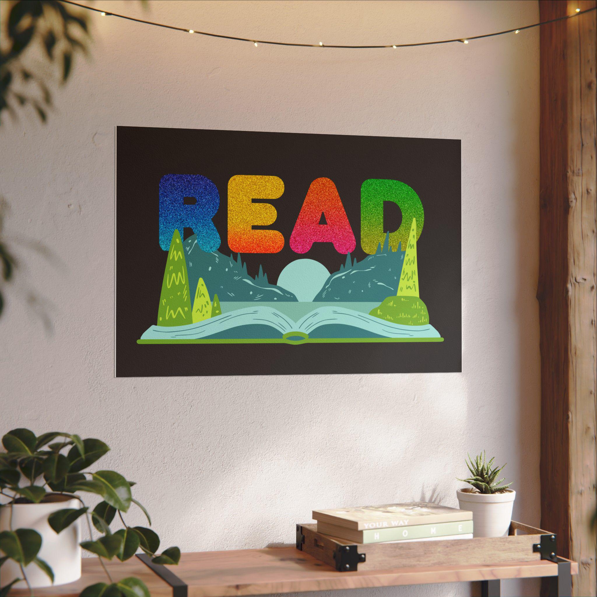 Classroom read Poster, Perfect for Book Nook, Playroom, Library or ...