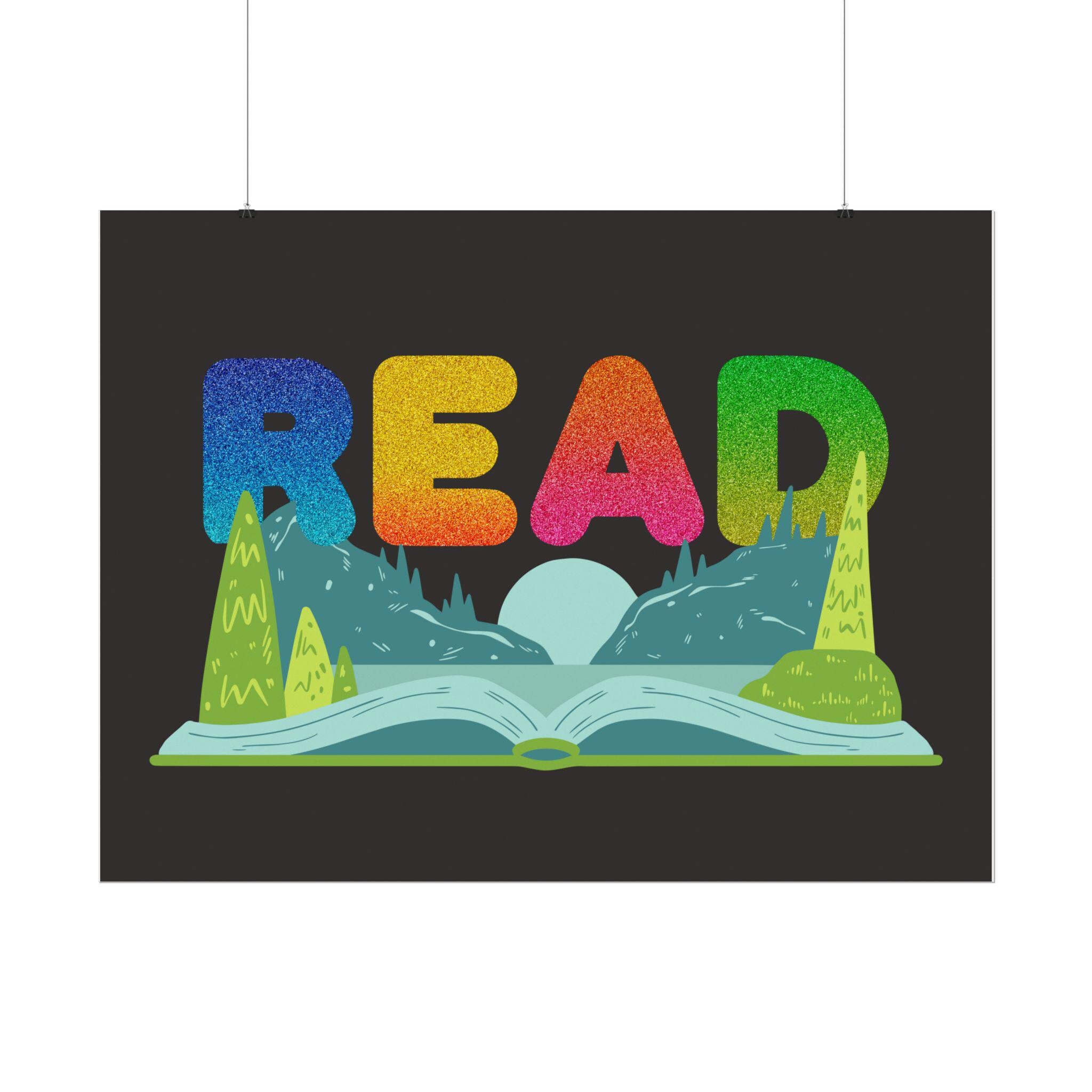 Classroom read Poster, Perfect for Book Nook, Playroom, Library or ...