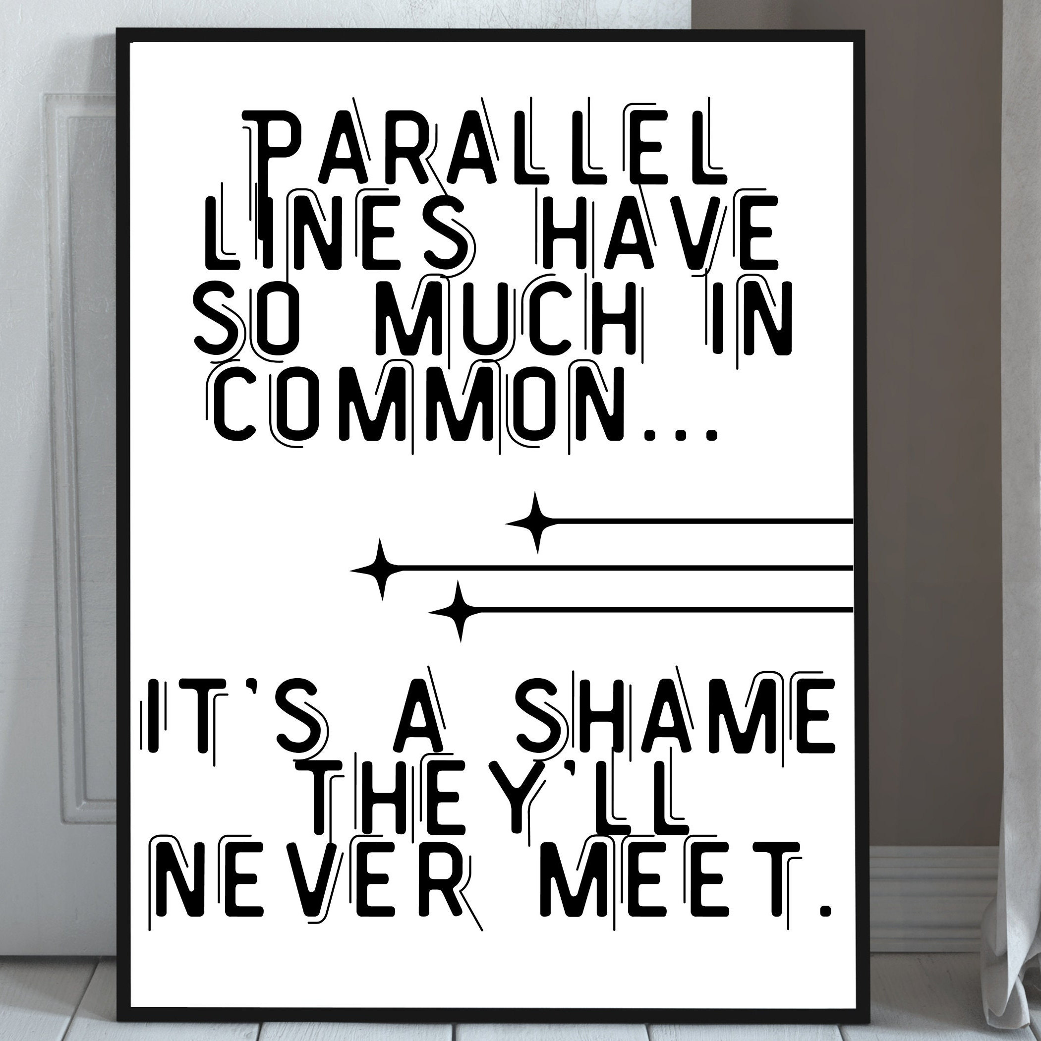 Funny Math Poster for the Classroom Digital Download Set of 6 ...