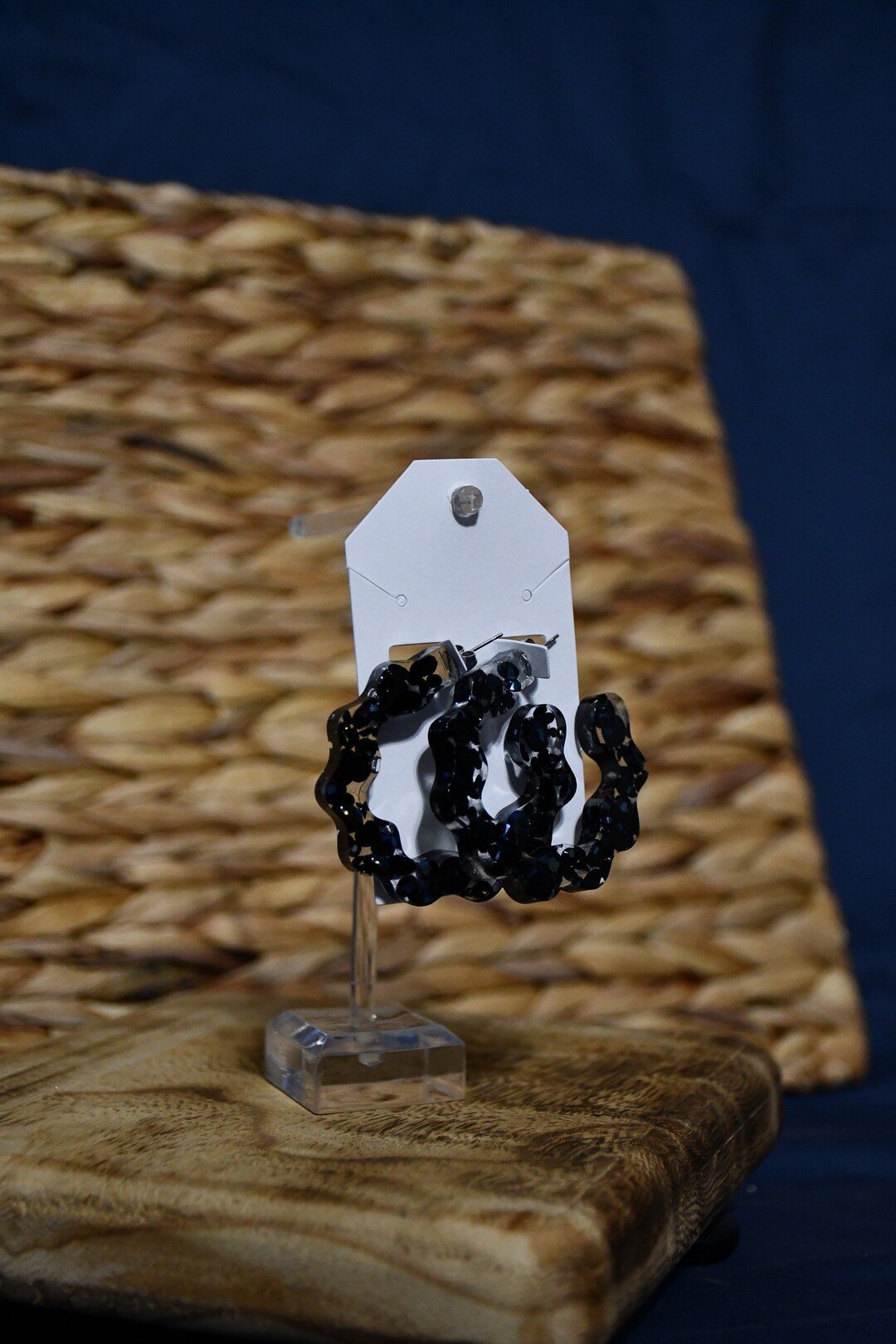 These Black Sparkly Hoops Will Make Your Outfit Go From Bland to ...