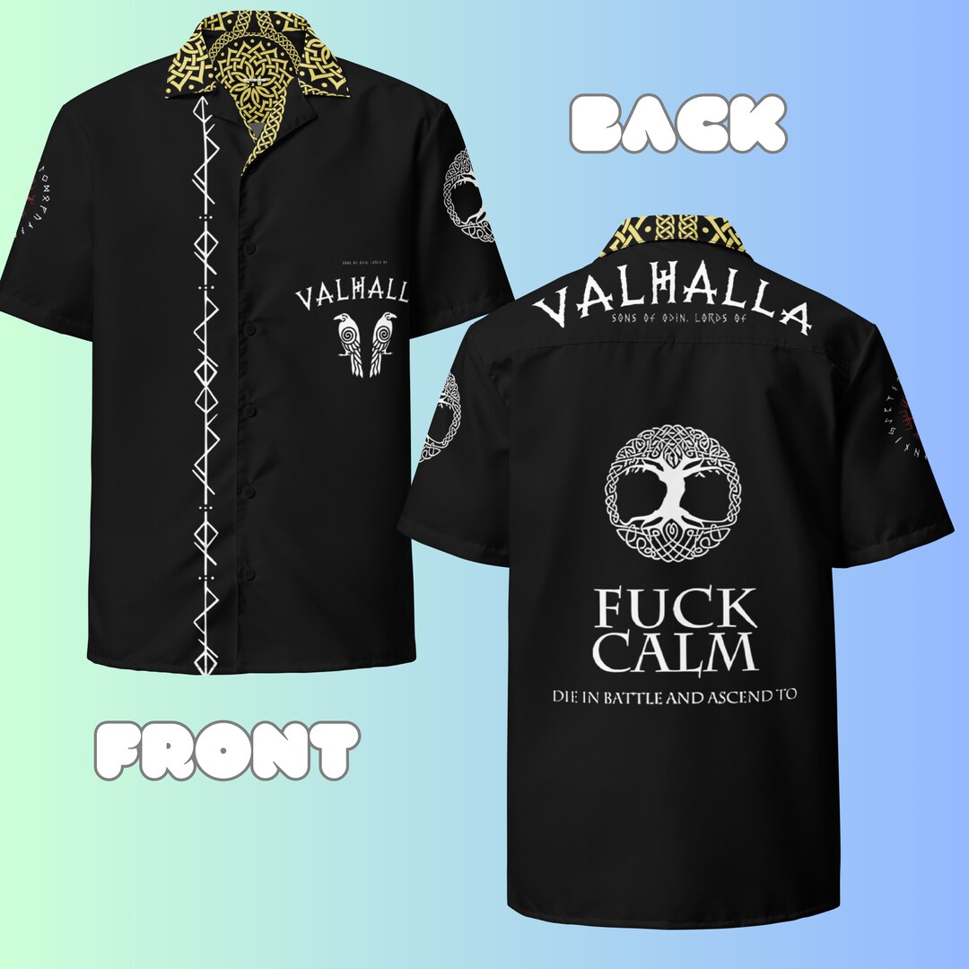Valhalla Shield Gothic Clothing T-shirt: Inject a Touch of Gothic Style ...