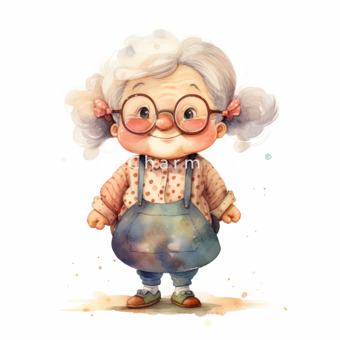 Grandparents Clipart Bundle, Family Clipart, Commercial Use ...