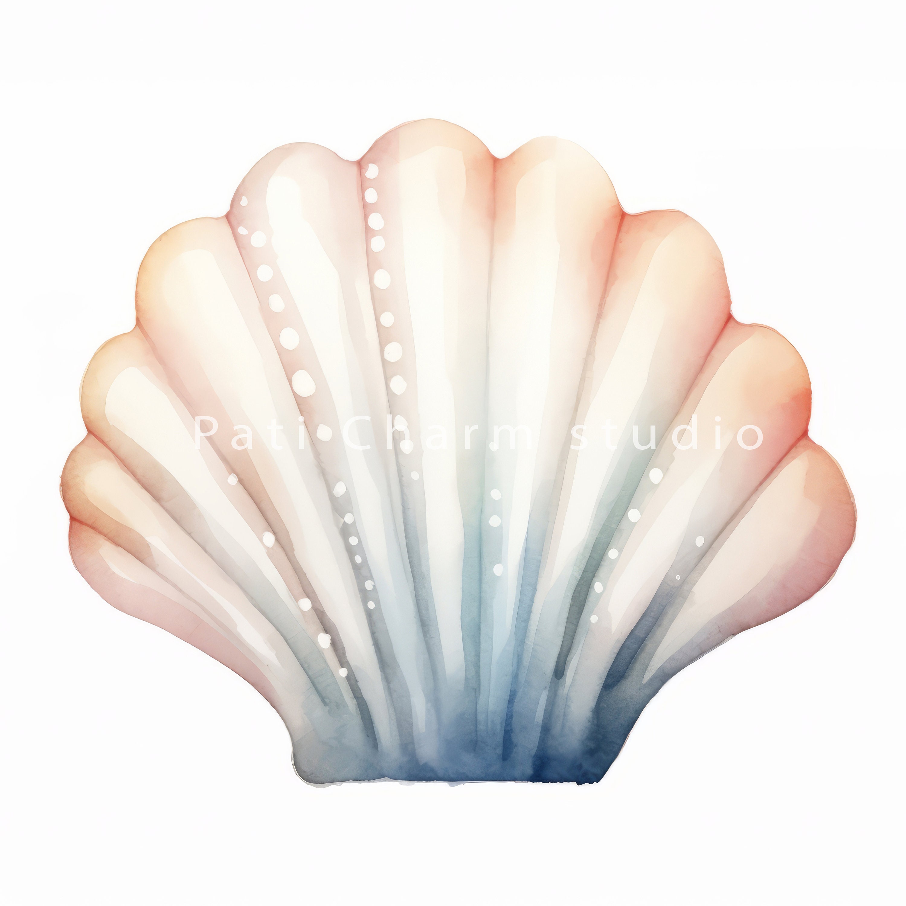 Watercolor Under the Sea Clipart Bundle 9 High Quality Jpgs, Cute Ocean ...