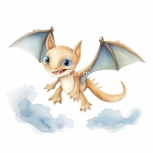 Dinosaurs Watercolor Clipart Bundle 9 High Quality Jpgs, Dino Nursery ...