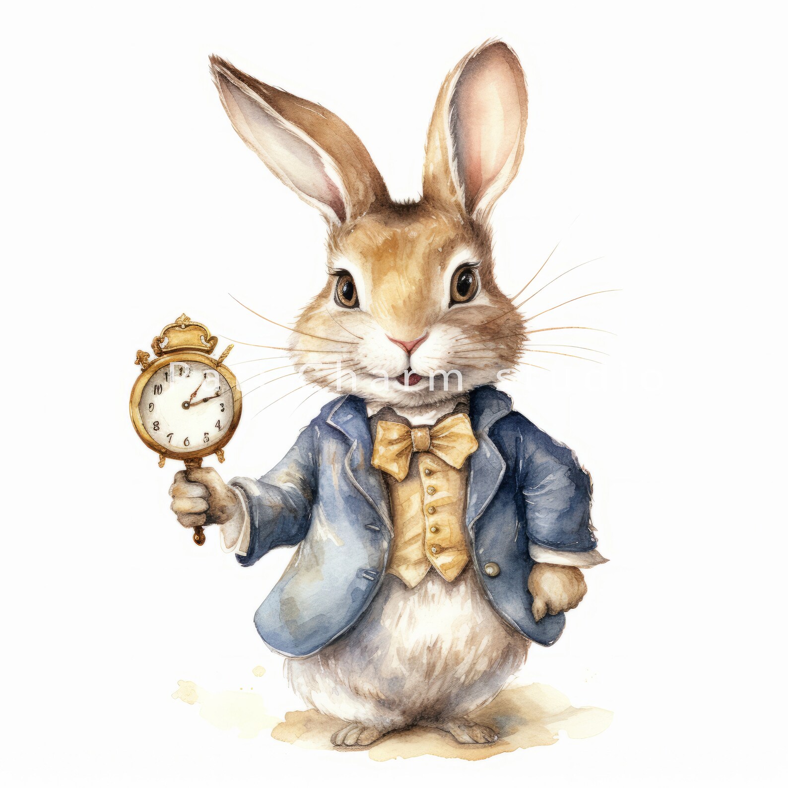 Alice in Wonderland Clipart Bundle 9 High Quality Jpgs, Alice Rabbit ...