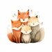 Cute Fox Clipart Bundle, High Quality Jpgs, Digital Download ...