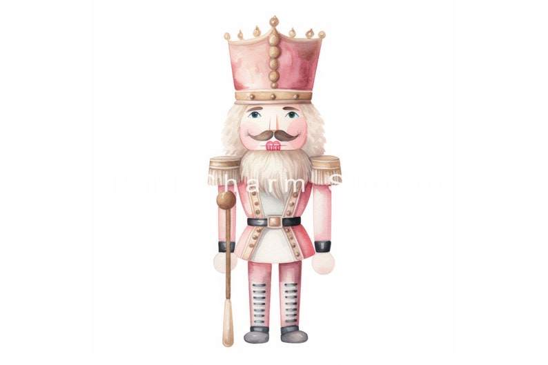 Pink Nutcracker Clipart PNG, Christmas Clipart, Ballerina Clipart PNG ...