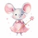 Magic Mouse Clipart Bundle, Fairy Mouse Clipart, Watercolor Mouse Clip ...