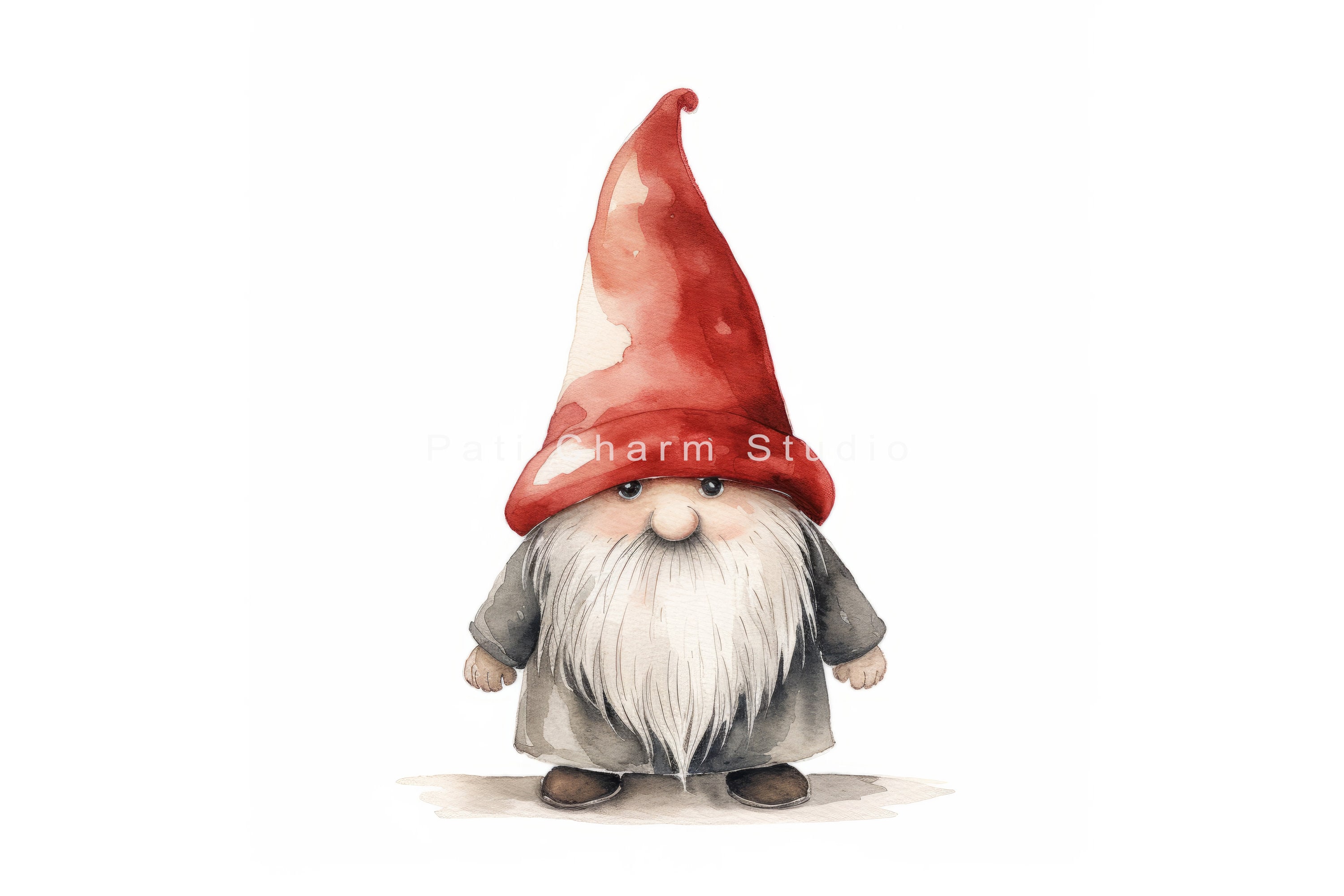 Scandinavian Gnome Clipart Bundle, Digital Download, Cute Gnome Clipart ...