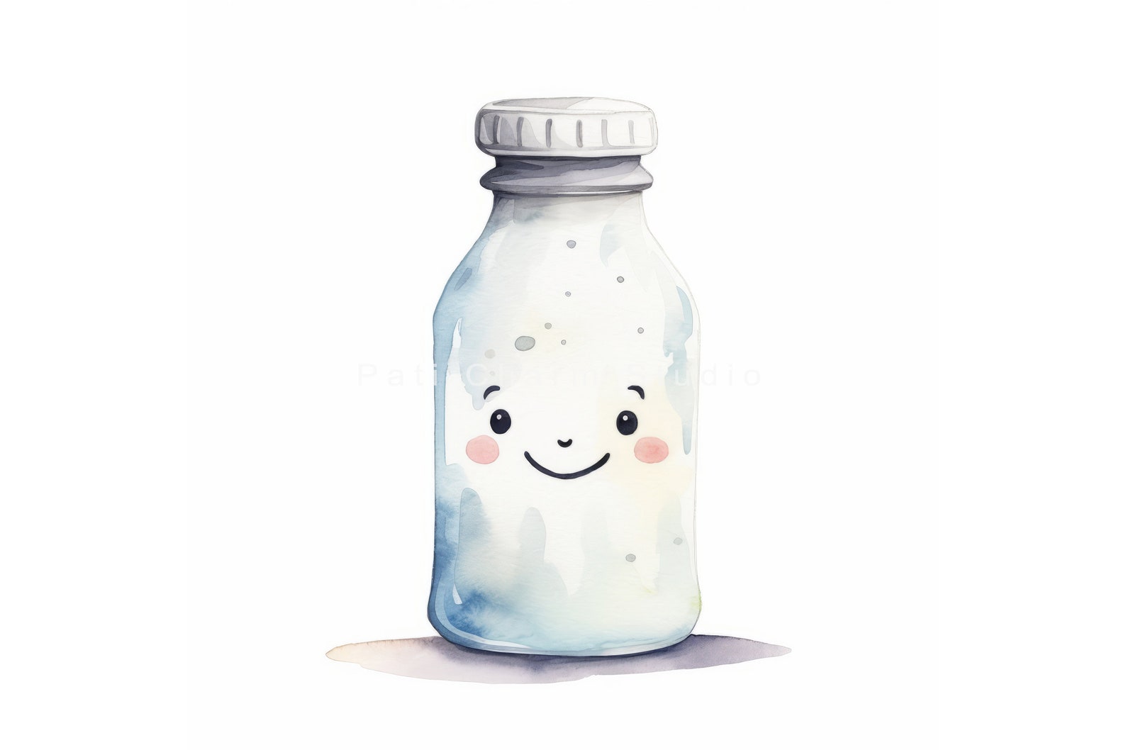 Watercolor Milk Clipart Bundle, Nursery Decor, Baby Shower Invitation ...