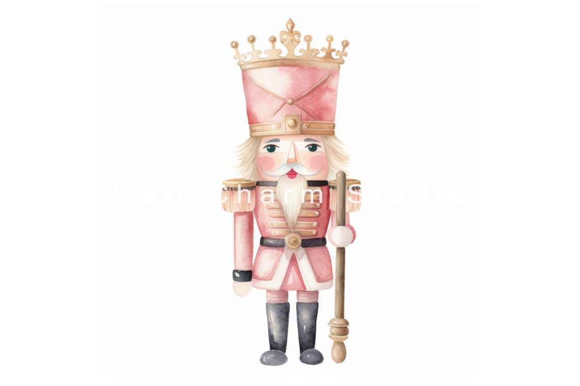 Pink Nutcracker Clipart PNG, Christmas Clipart, Ballerina Clipart PNG ...
