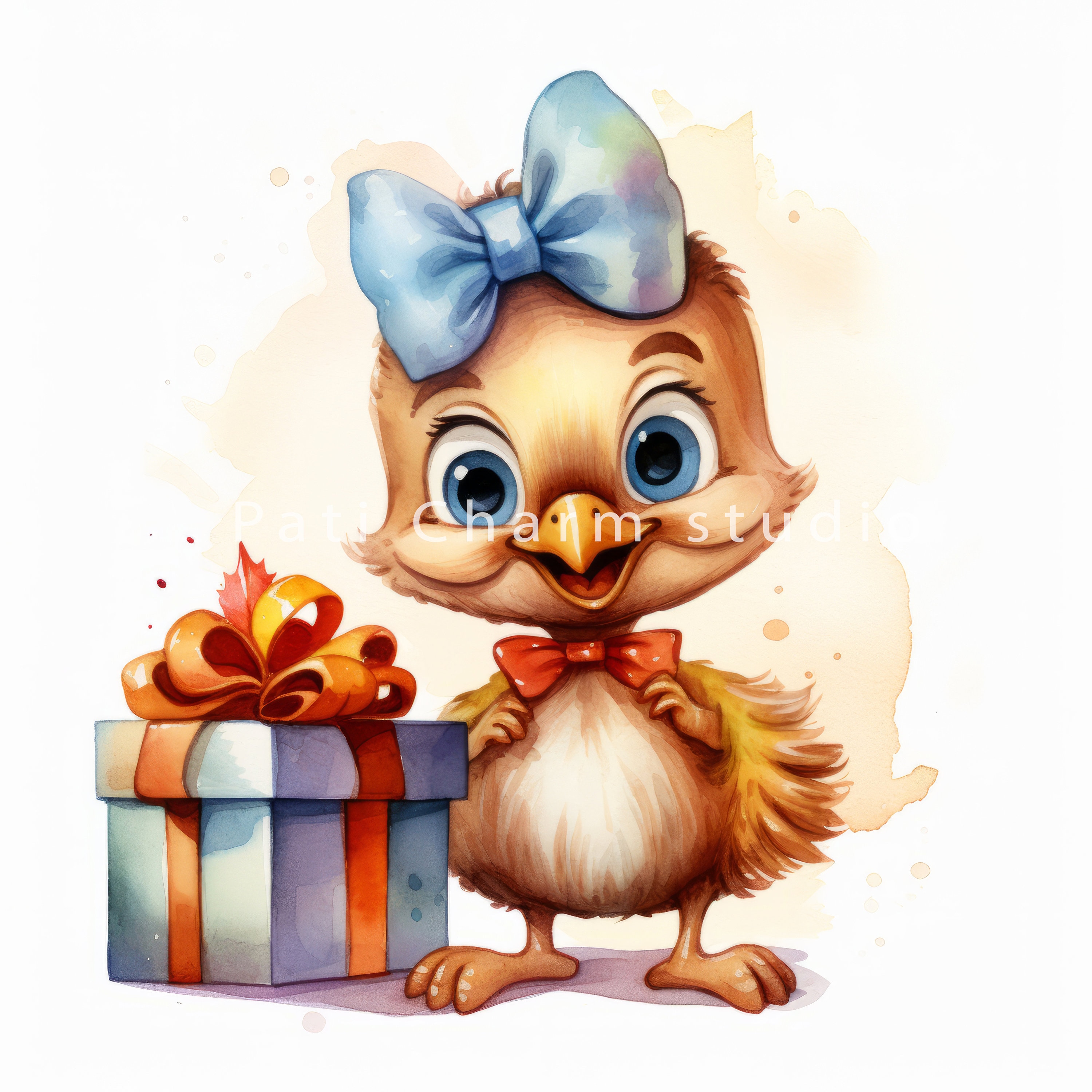 Happy Thanksgiving Turkey Clipart Bundle 9 High (Instant Download) - Etsy