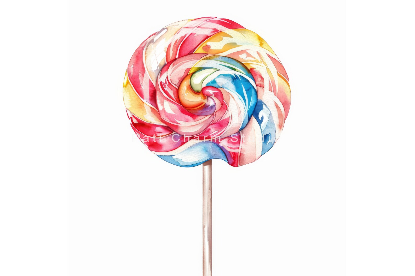 Sweet Lollipop Clipart Bundle Nursery Sweet Clipart, Dessert Clipart ...