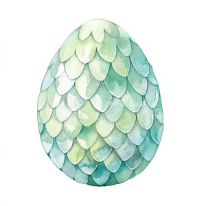 Dragon Egg Clipart Bundle, Watercolor Fantasy Clipart, Nursery Wall Art ...