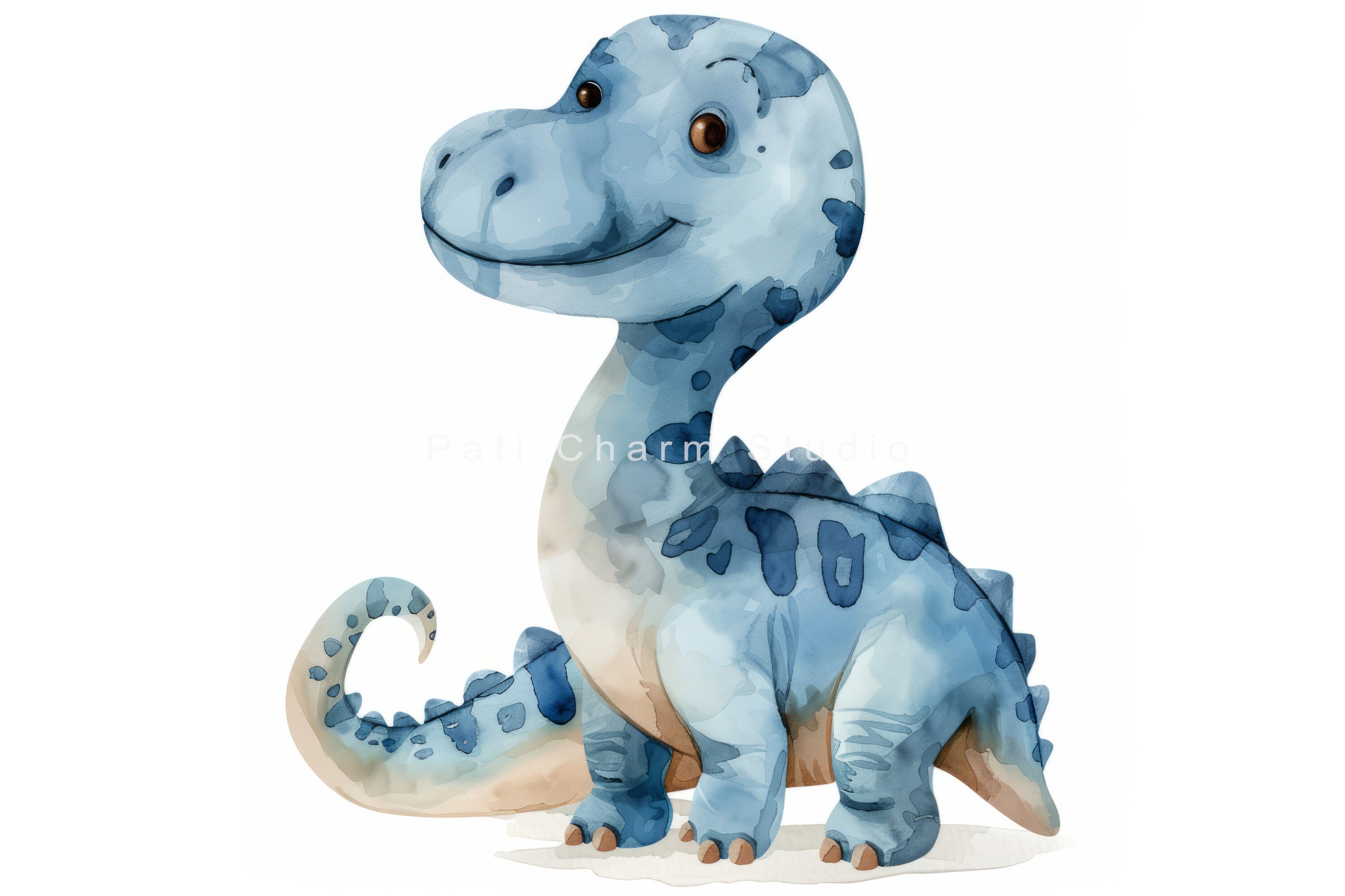 Baby Dinosaur Clipart, Dino Clipart for Baby, Nursery Clipart ...
