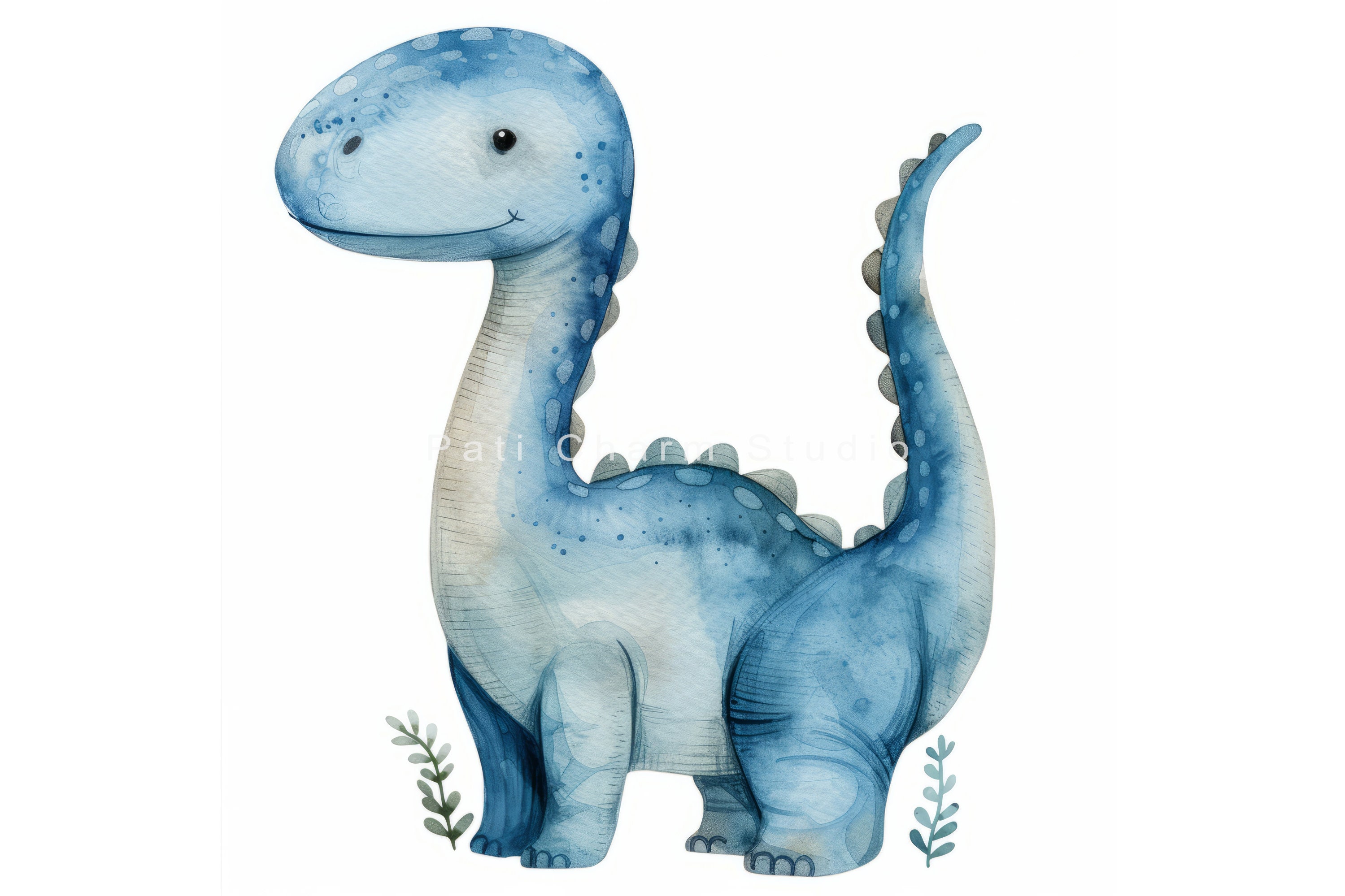 Baby Dinosaur Clipart, Dino Clipart for Baby, Nursery Clipart ...