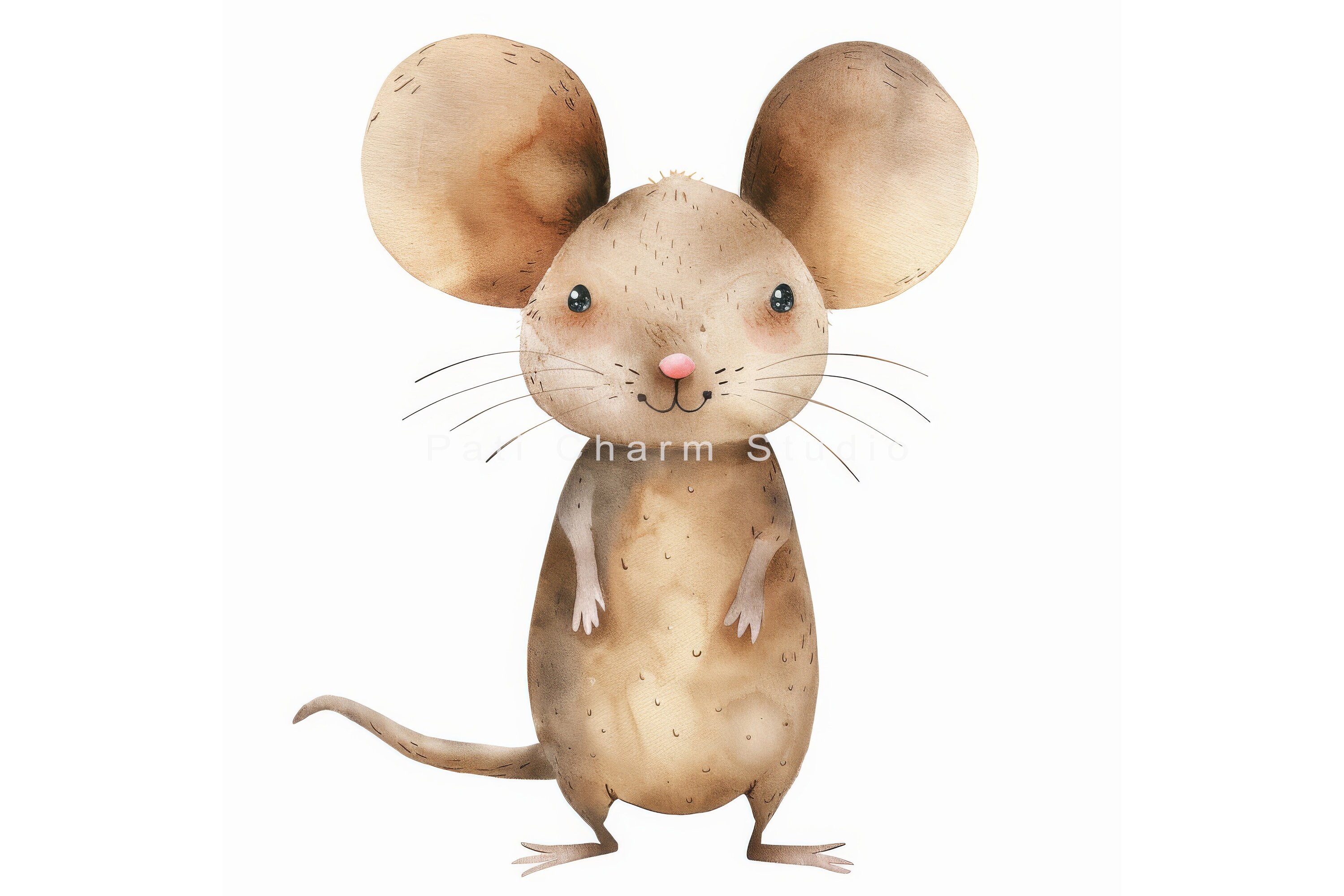 Cute Little Farm Clipart Bundle, High Quality Jpgs, Cow Clipart, Pig ...