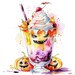 Watercolor Halloween Treat Clipart Bundle, Spooky Clipart, Junk Journal ...