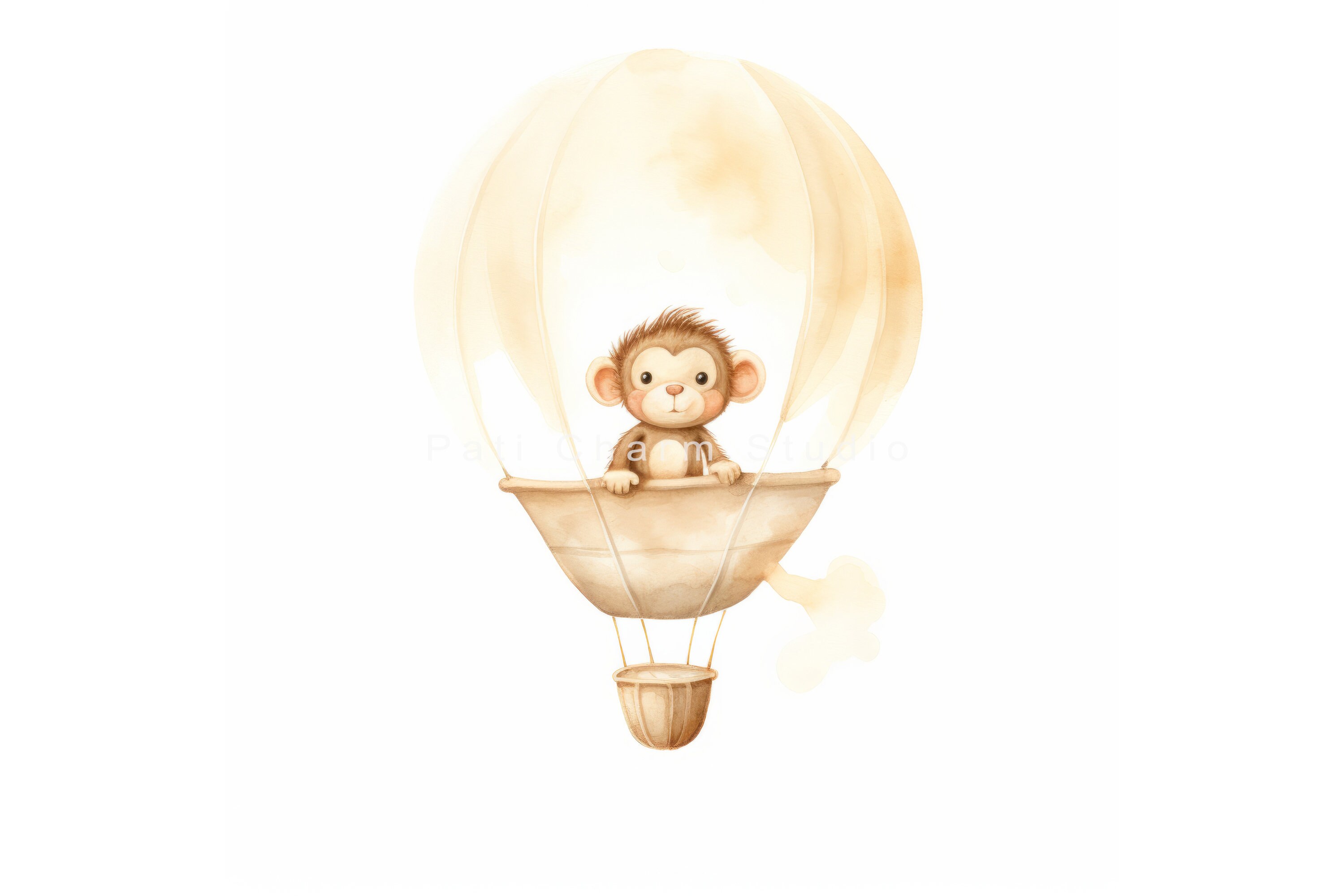 Cute Baby Animal Clipart Bundle, High Quality Jpgs, Nursery Clipart ...