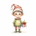 Christmas Elf Clipart 9 High Quality Jpgs, Elves Clipart, Instant ...